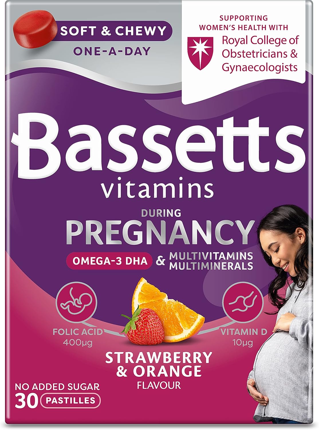 Bassetts Vitamins Pregnancy Omega-3 DHA, Multivitamins & Multiminerals ...