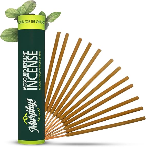 Amazon.com : Murphy’s Naturals Mosquito Repellent Incense Sticks, 12 ...