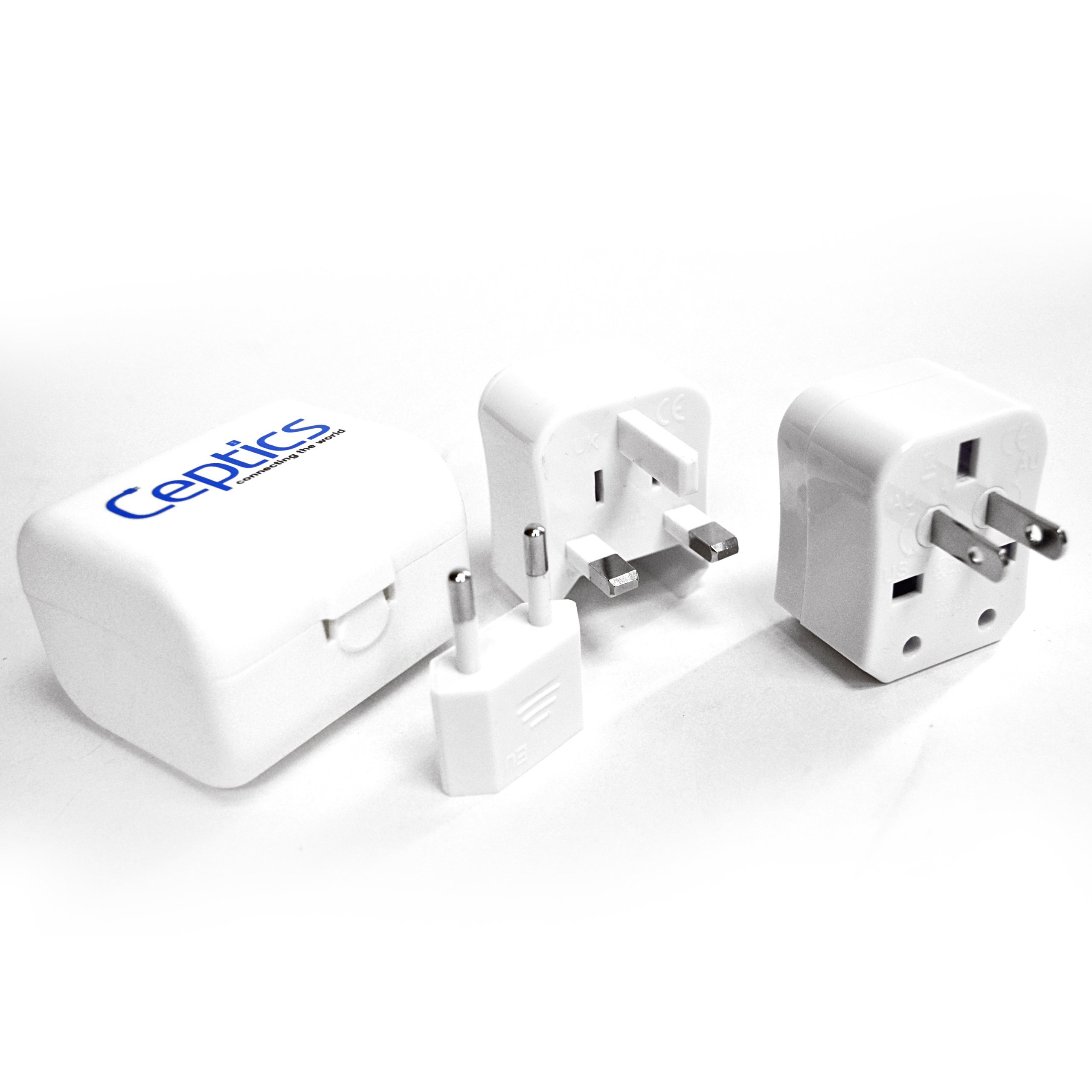 Snapklik.com : Ceptics International Travel Plug Adapter Kit