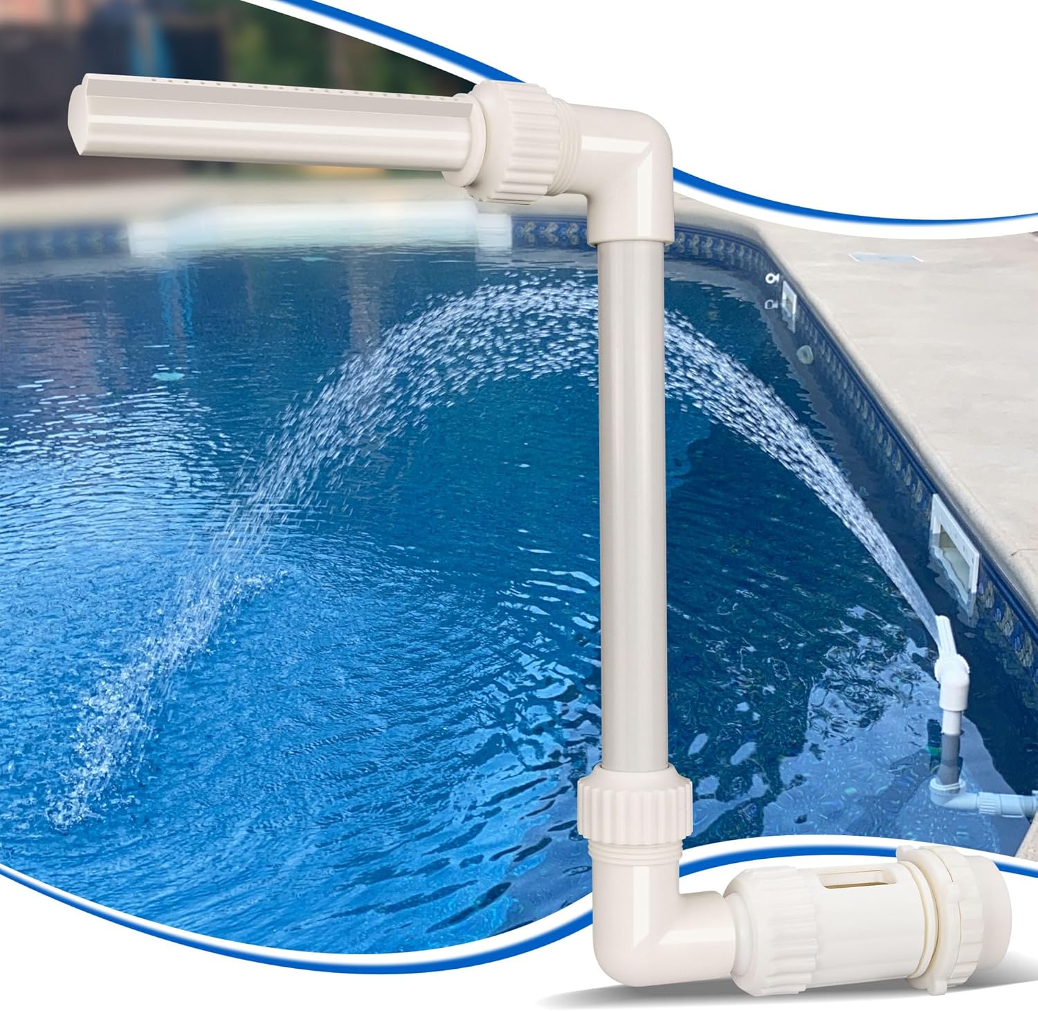 MP mypole Inground Pools and Above Ground Pools Fountains, Adjustable ...