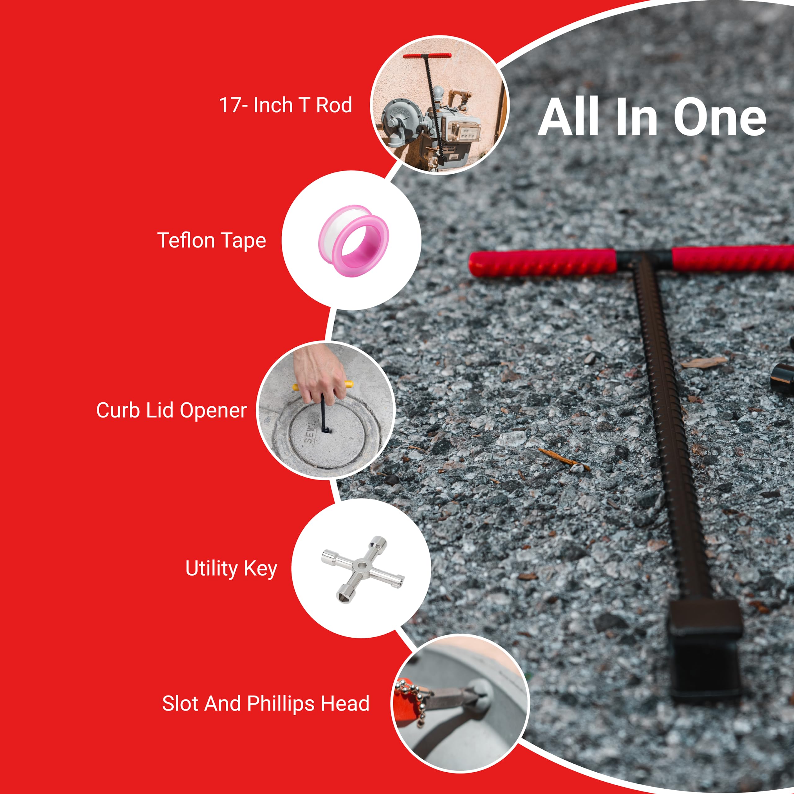 Snapklik.com : Kei Project Water Meter Key 17 Inch - Water Shut Off ...