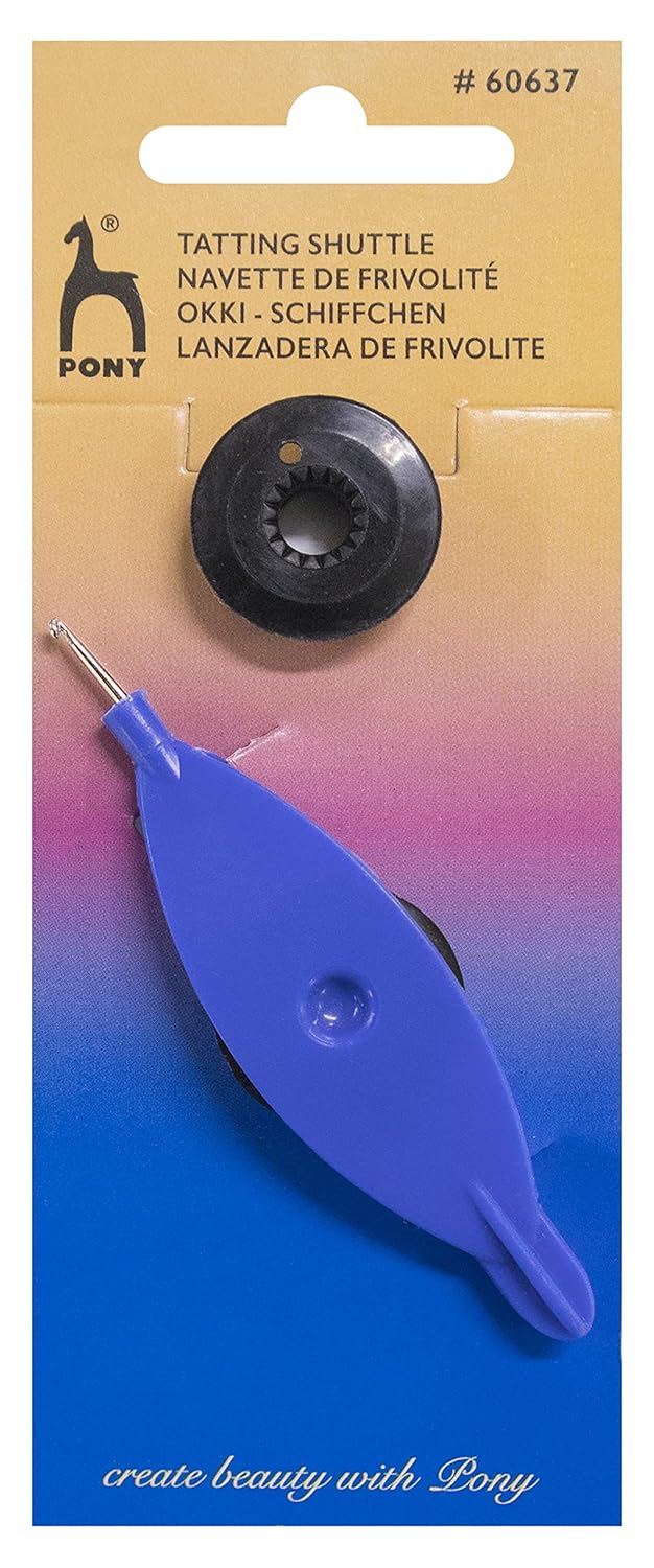 PONY EFP Tatting Shuttle Set of 3 EFP Thread Nipper -99401(Pack of 1 ...