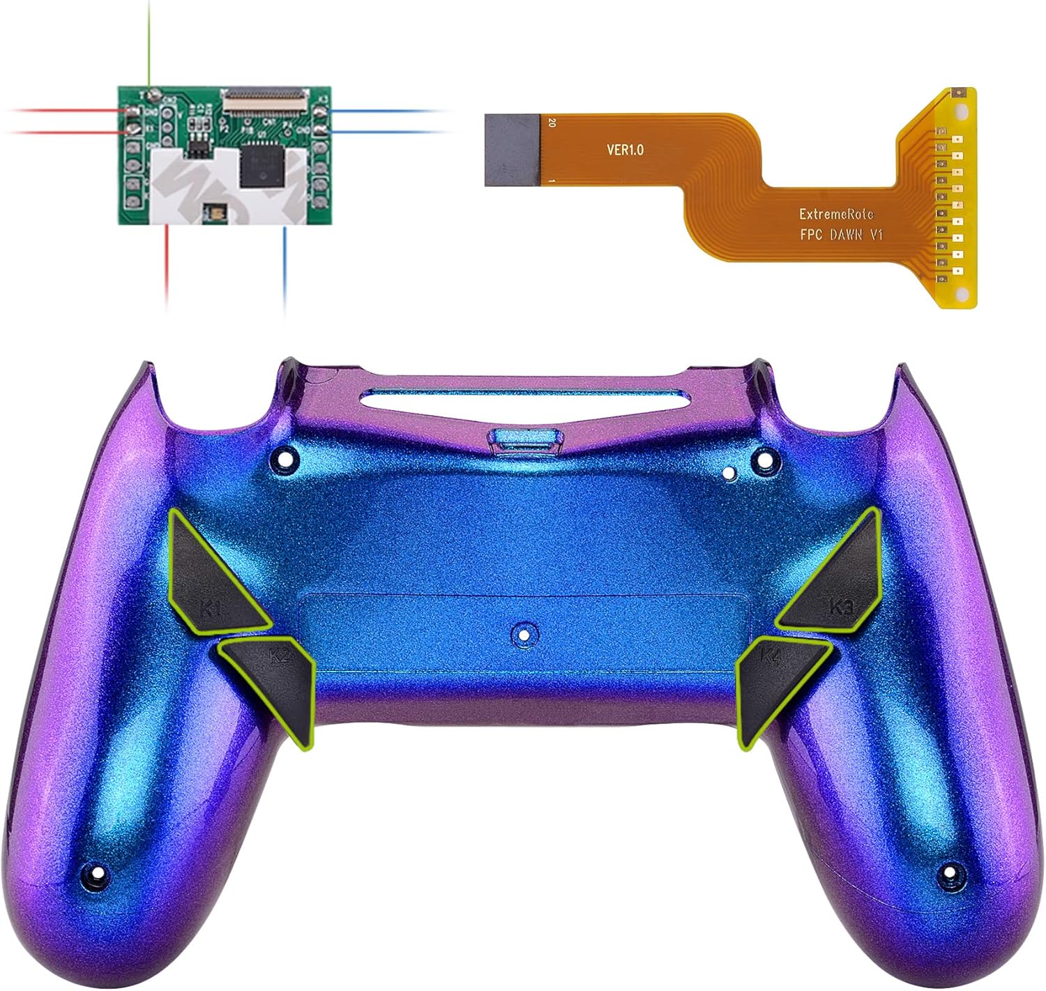eXtremeRate Dawn Programmierbares Remap Kit für ps4 Controller mit ...