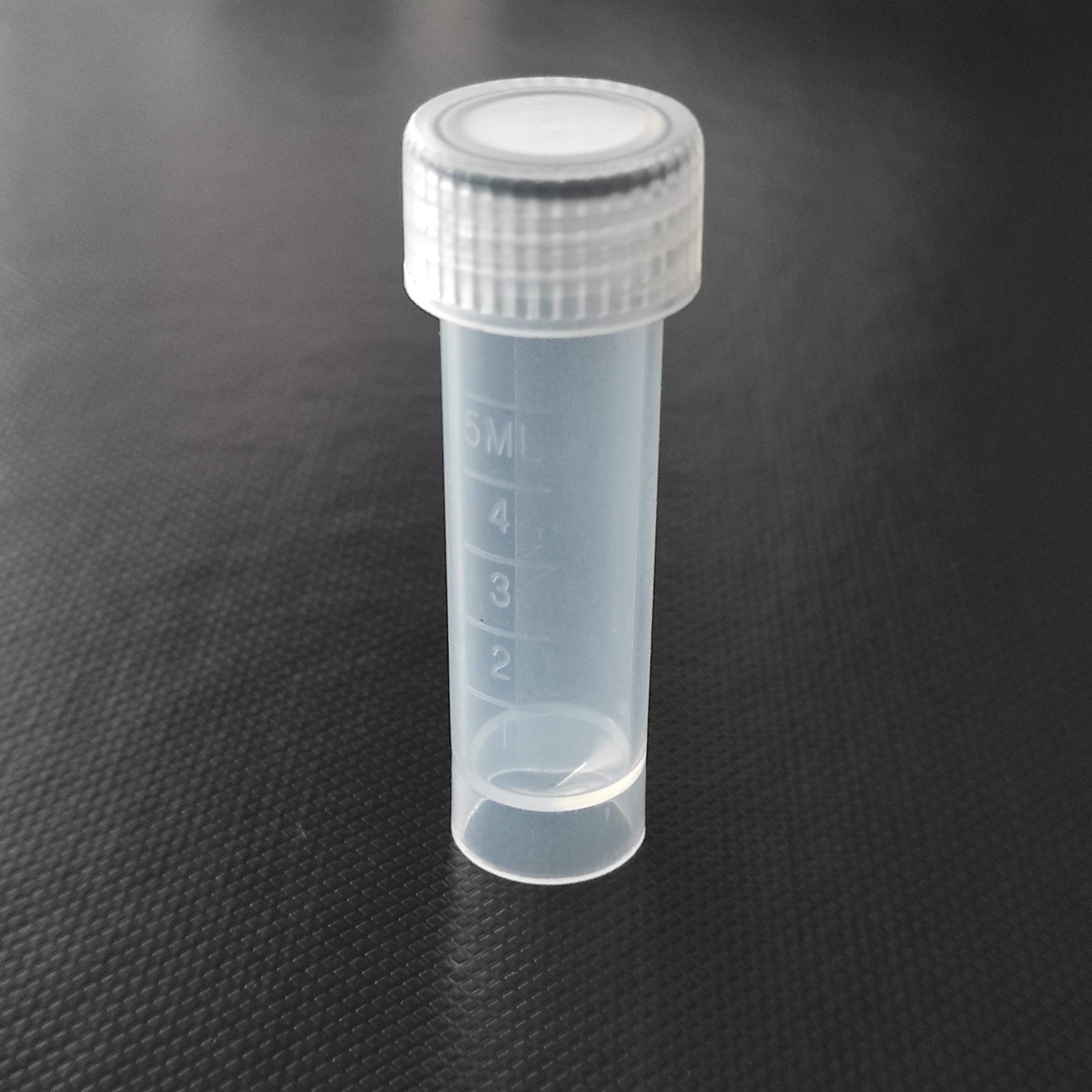 Buy Plastic 5ml Cryo Vial Test Tube Bottle Jar Pot Sample Container ...