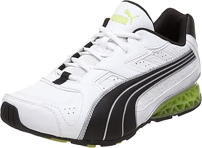 Amazon.com | PUMA Men's Cell Cerae 3 Sneaker,White/Black/Wild Lime,11.5 ...