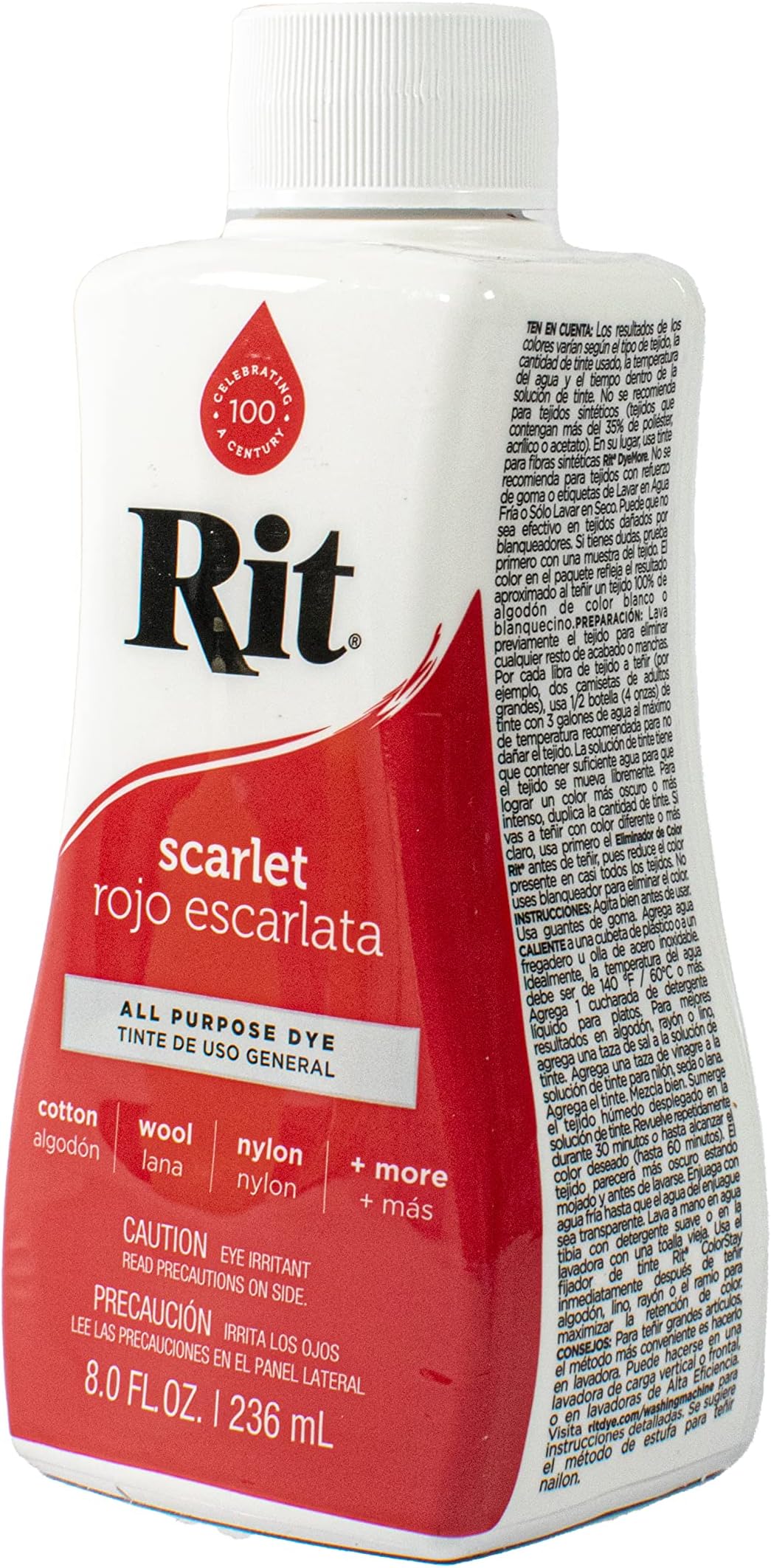 RIT DYE Rit All Purpose Liquid Dye, Purple, 236ml : Amazon.co.uk: Home ...