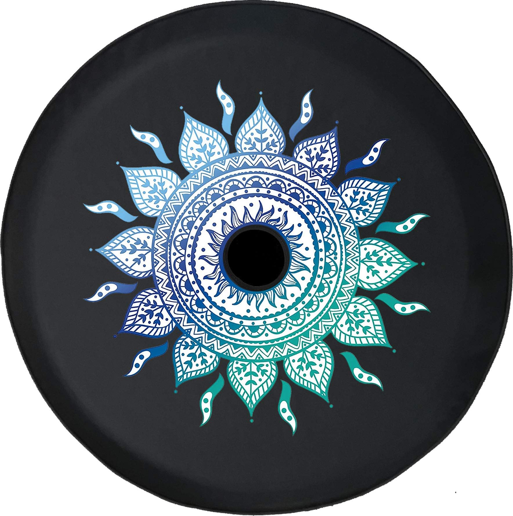 Amazon.com: JL Series Spare Tire Cover with Backup Camera Hole Compass ...