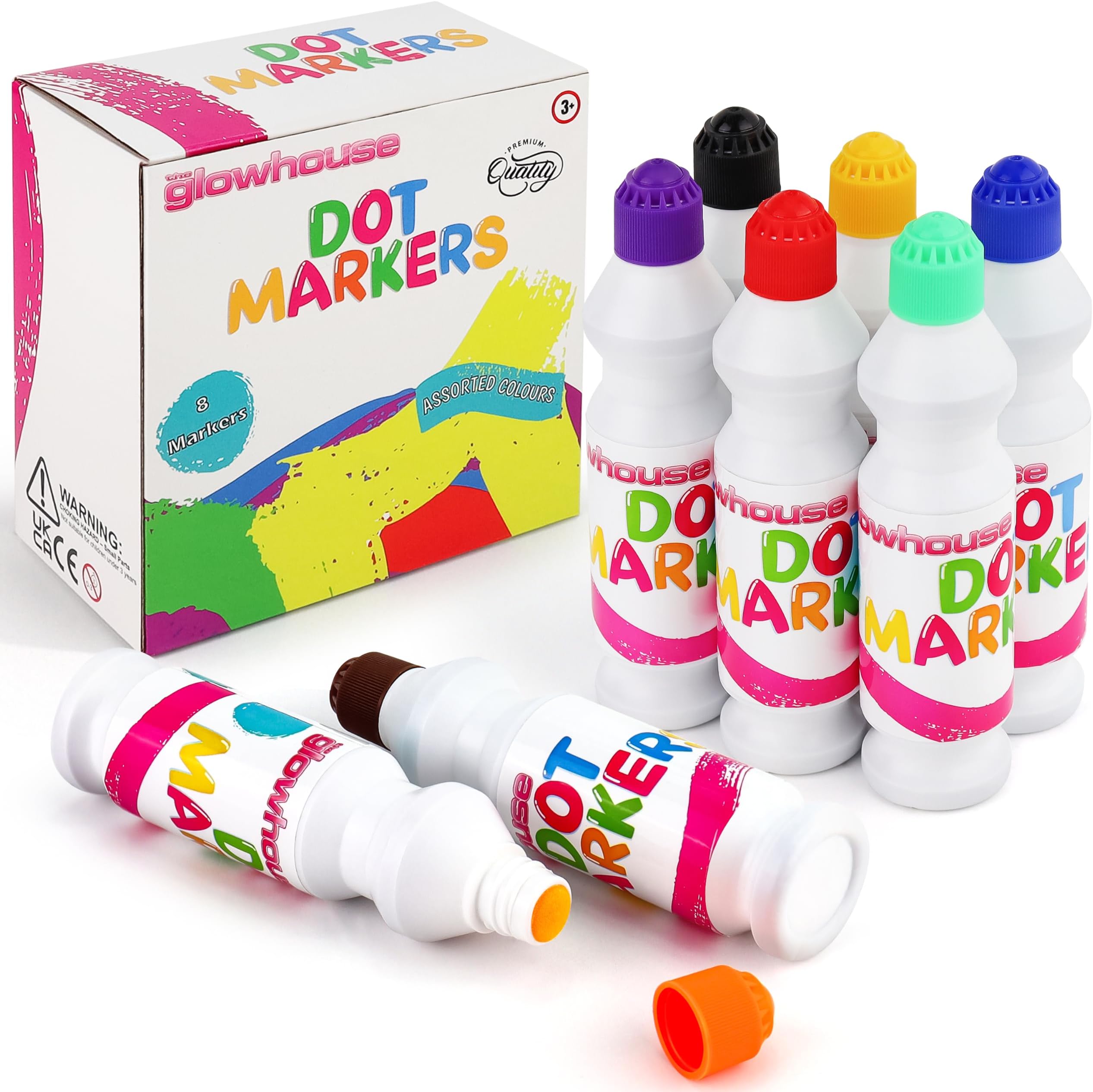 Apli Kids Colour Marker & Stamp Set Pack of 10 : Amazon.co.uk: Toys & Games