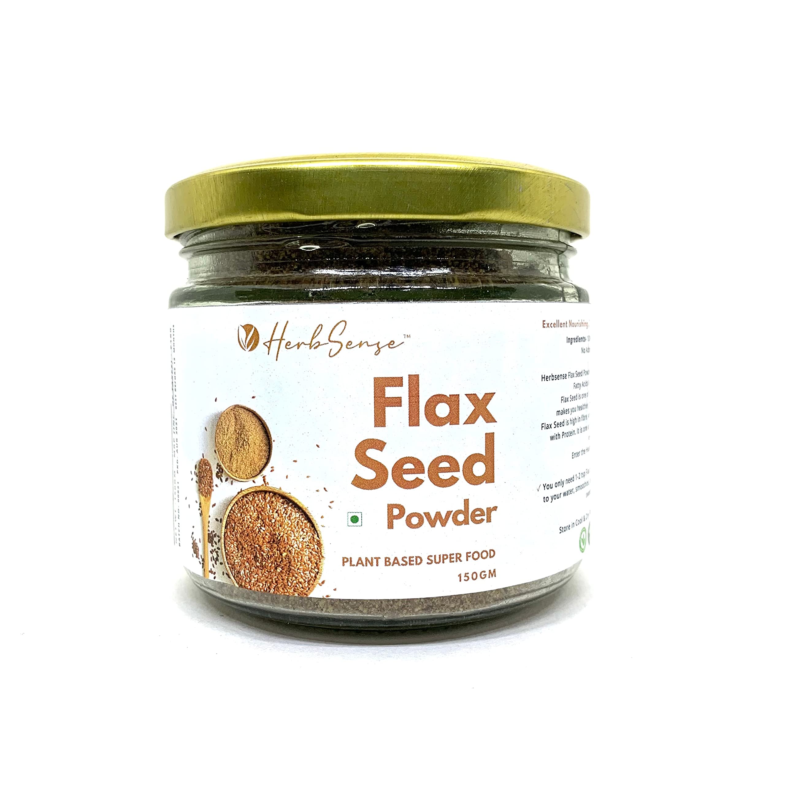 Buy senseFlax Seed/Alsi/Linseed Powder- Rich in Fibre,Protein & Omega 3 ...