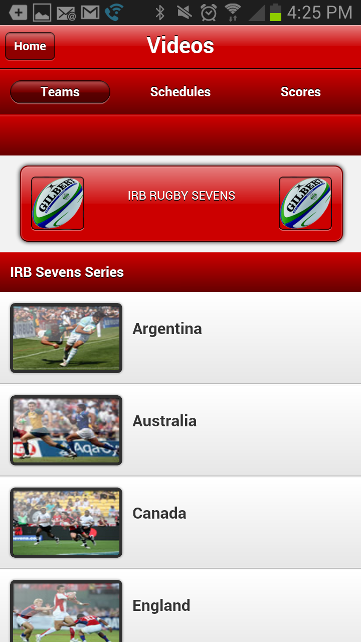 IRB Rugby Sevens Series - App on Amazon Appstore