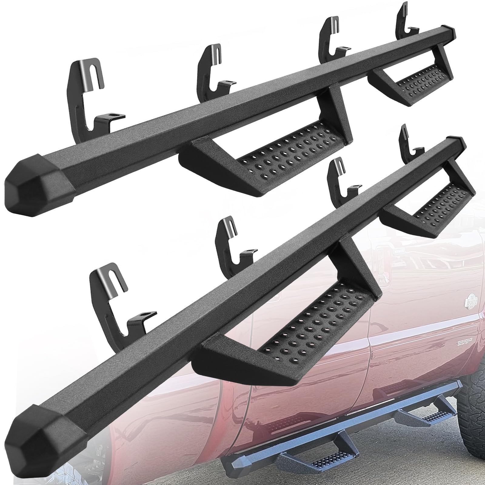 Amazon.com: BINARY STAR Running Boards Compatible with 2015-2025 Chevy ...