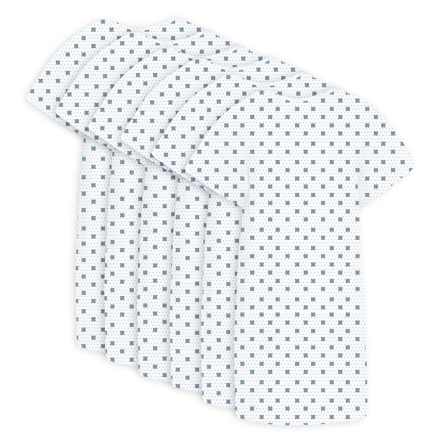 Amazon.com: GOLD TEXTILES Patient Hospital Gowns Pack of 6 - Poly ...