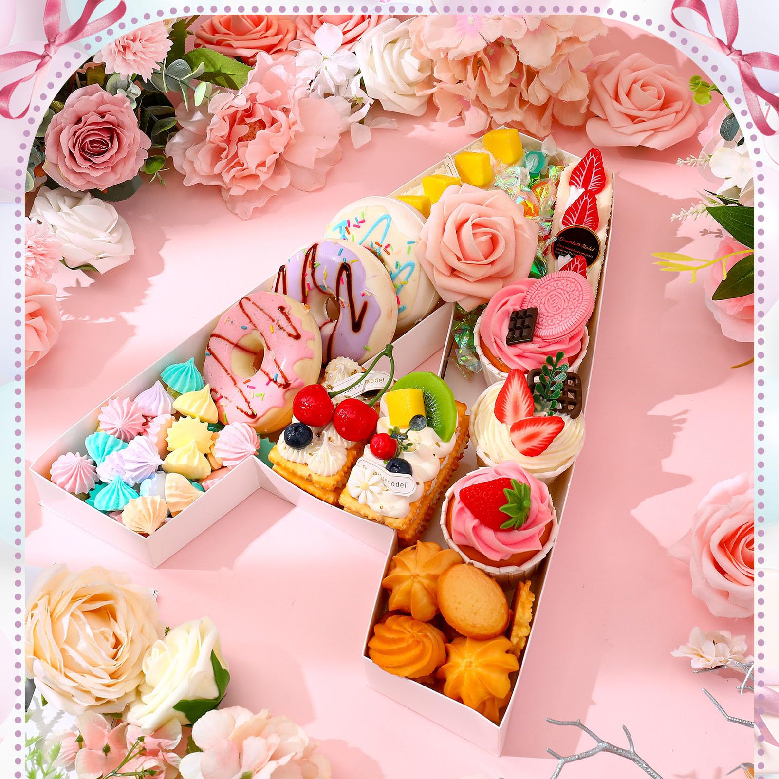 Snapklik.com : Mifoci 13.7" Large Charcuterie Letters Fillable Reusable ...