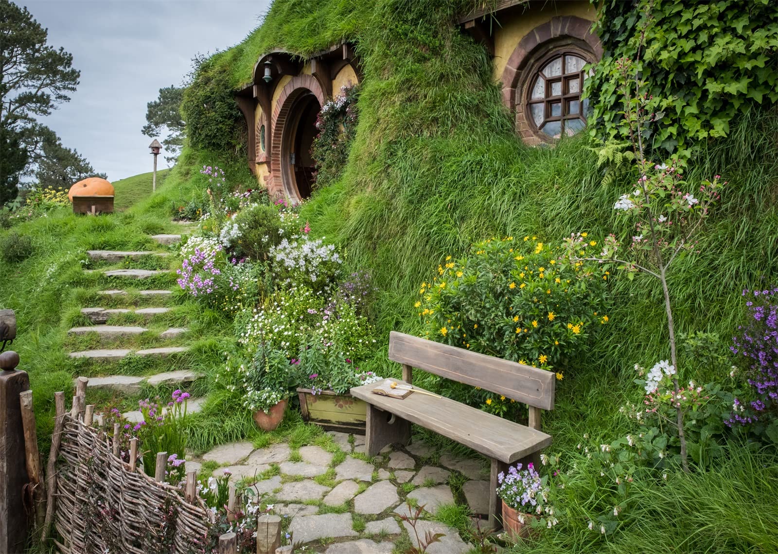 Hobbit Landscape Wallpaper The Shire, Hobbiton. Middle Earth, New