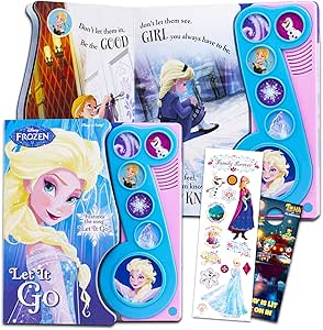 Amazon.com: Disney Frozen Sound Book Featuring the Song, "Let It Go ...