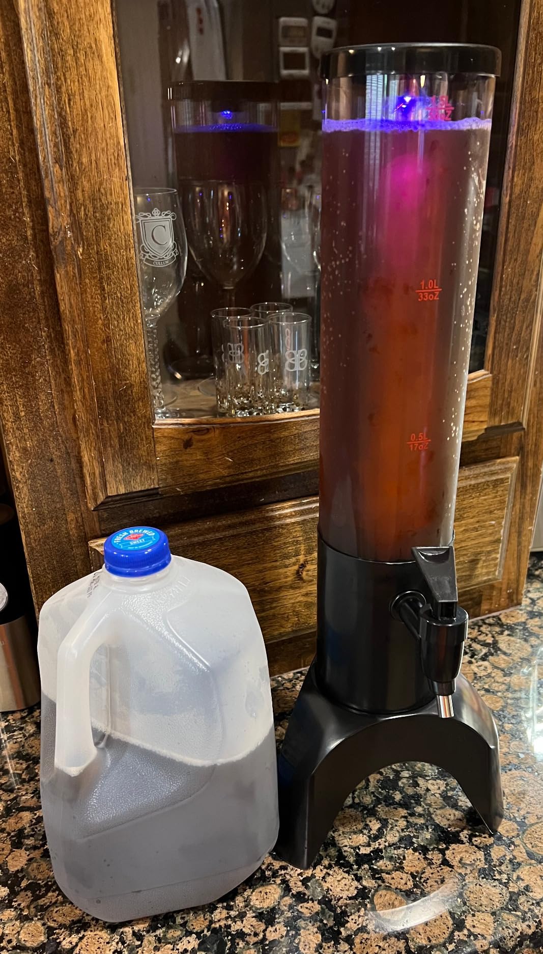 Amazon.com | HUAFUNWIN 50oz Mimosa Tower, Margatia Tower Beer Dispenser ...