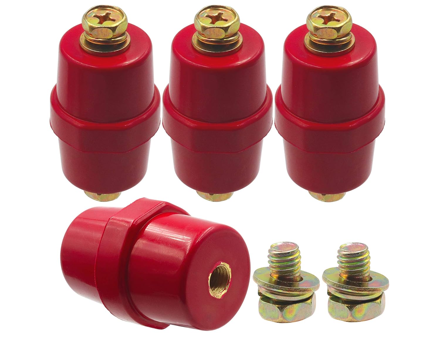 Amazon.com: LBY 4pcs Busbar Insulator, SM-51 Polyester Standoff ...