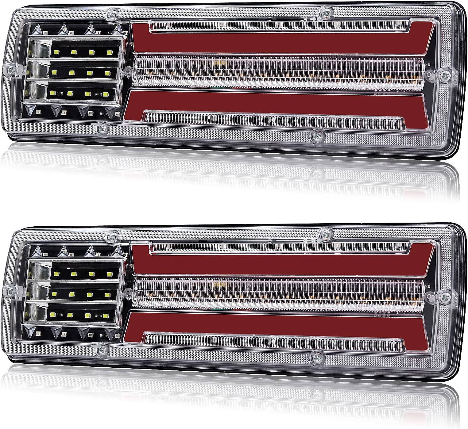 Amazon.com: Ygmylandbb Trailer Tail Lights, LED Truck Tail Light ...