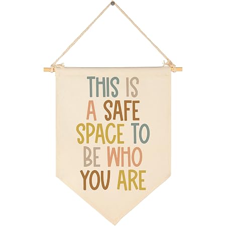 Amazon.com: This is A Safe Space to Be Who You are-Classroom Decor ...