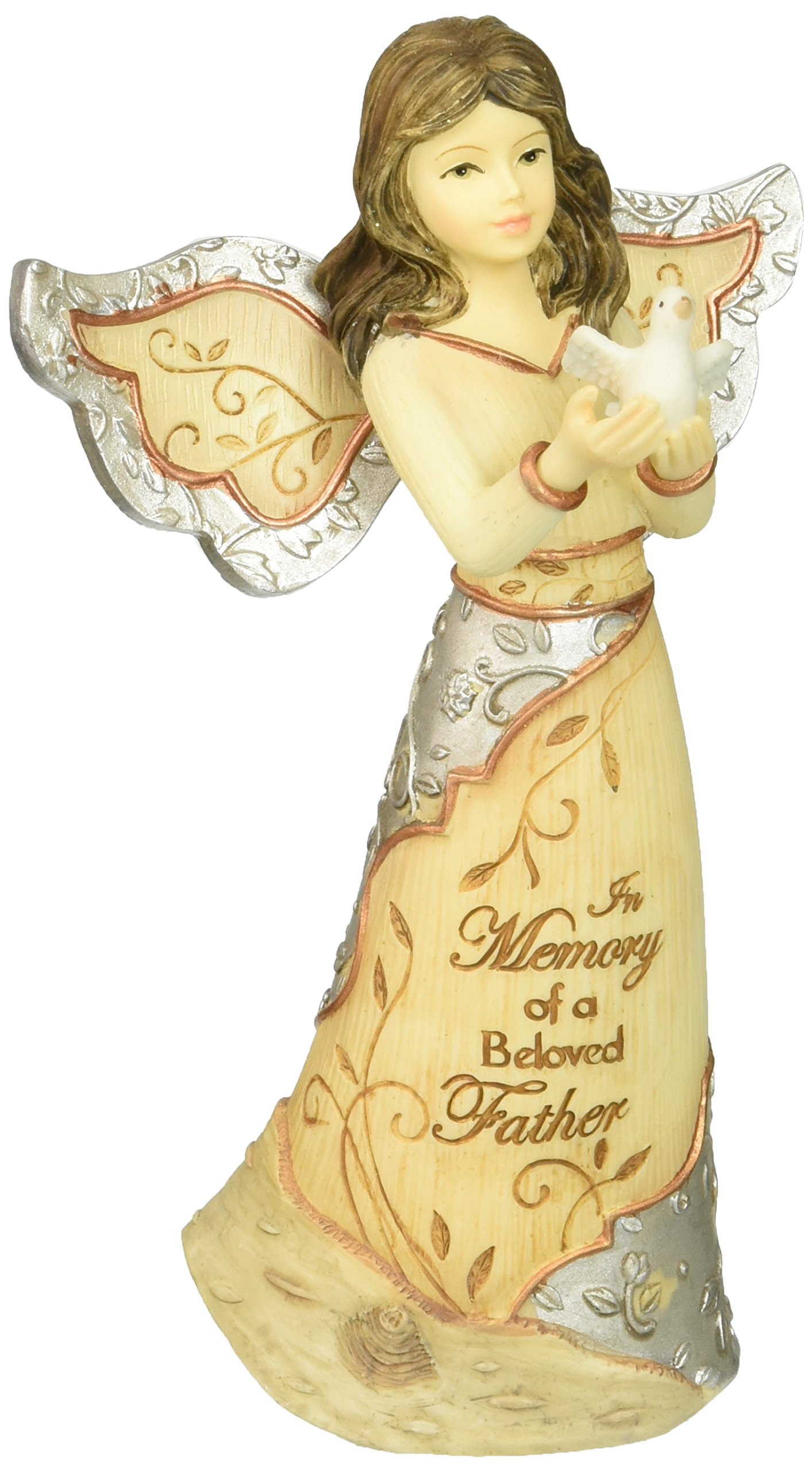 Amazon.com: Elements Courage Angel Figurine by Pavilion, Hands Together ...
