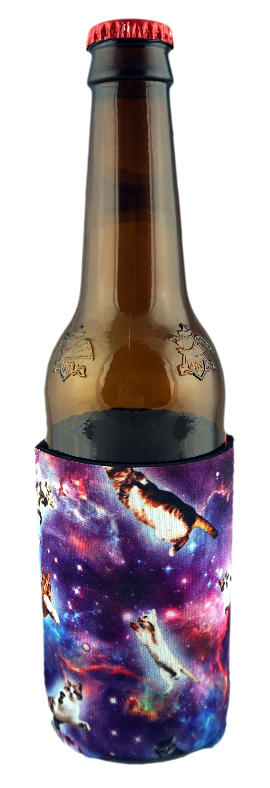 Snapklik.com : Funny Guy Mugs Floating Space Cat Collapsible Neoprene ...