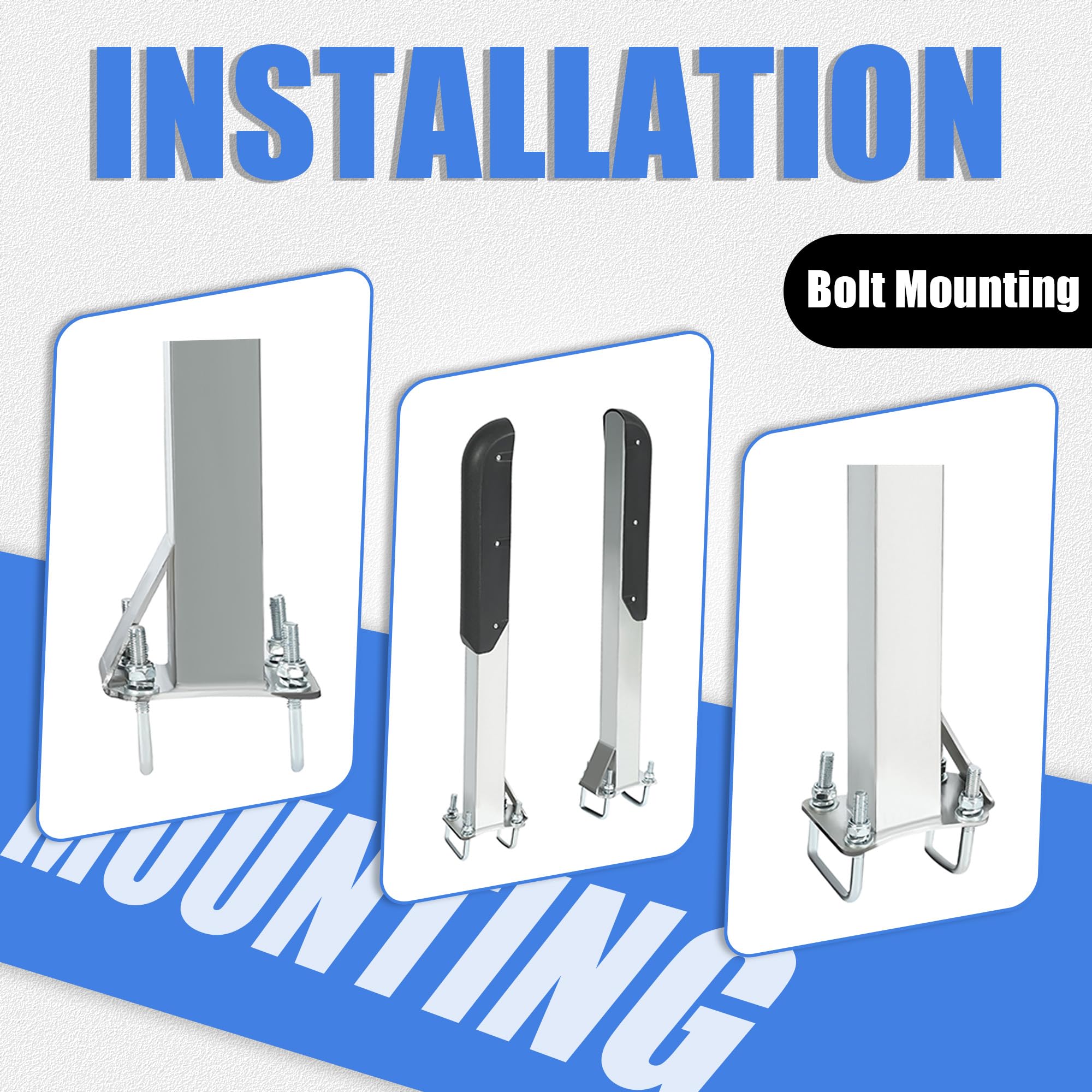 Snapklik.com : KUAFU 30" Pontoon Boat Trailer Loading Guide, Fits 2 ...
