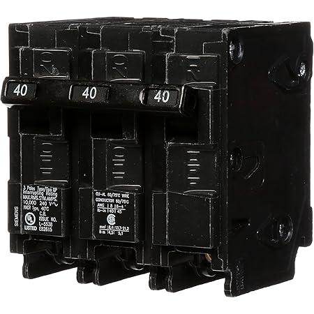 Eaton BAB3040H Bolt-On Mount Type BAB Industrial Miniature Circuit ...