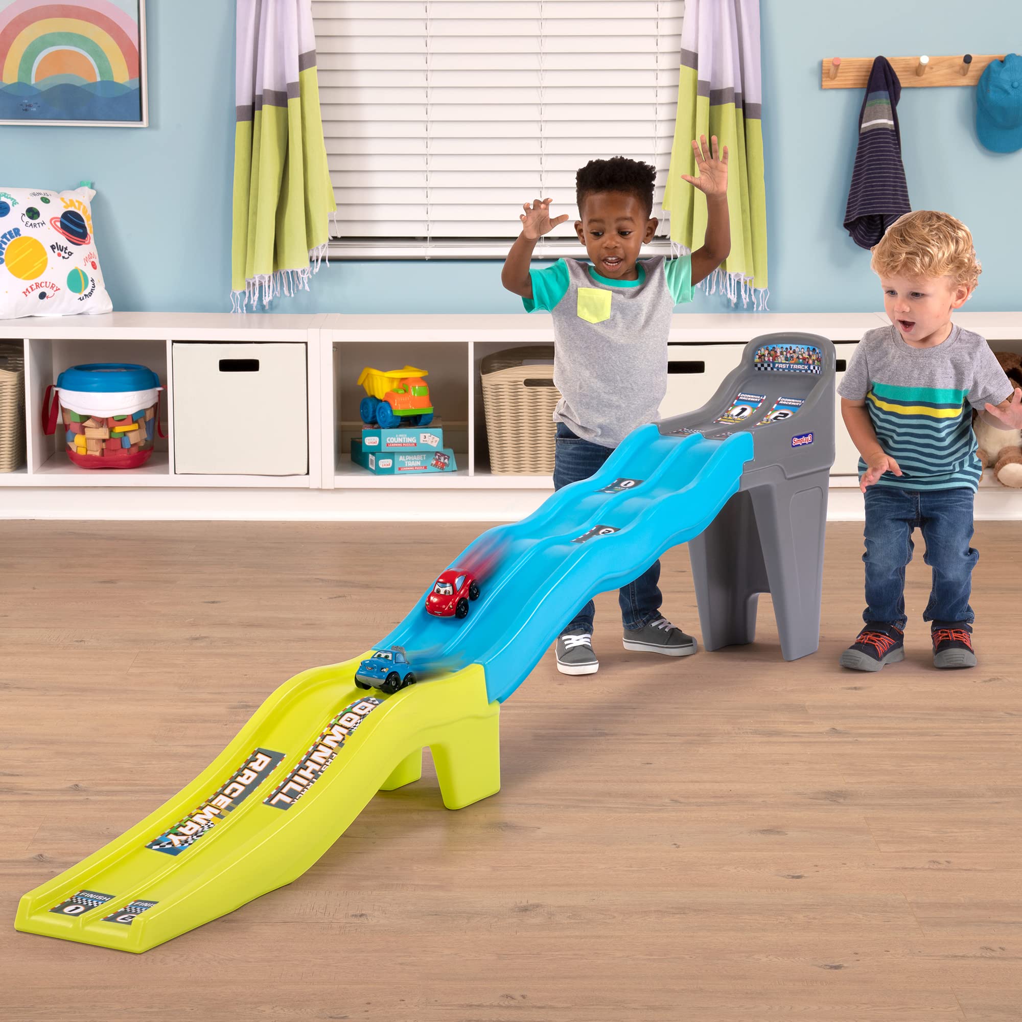 Snapklik.com : Fast Track Downhill Raceway, Dual Racetrack For Kids ...