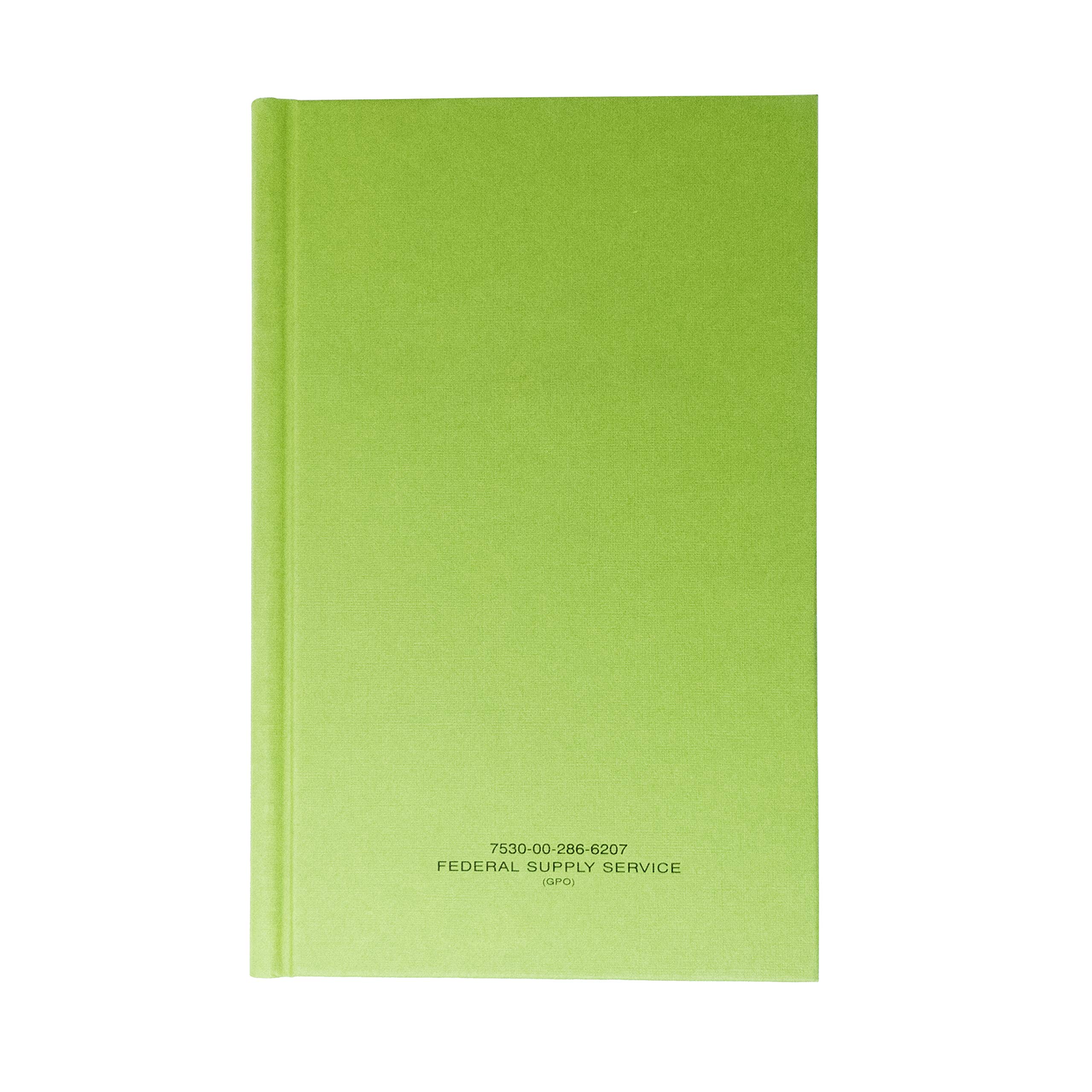Snapklik.com : Green Military Log Book, 525” X 8” - 192 Pages, 4 ...