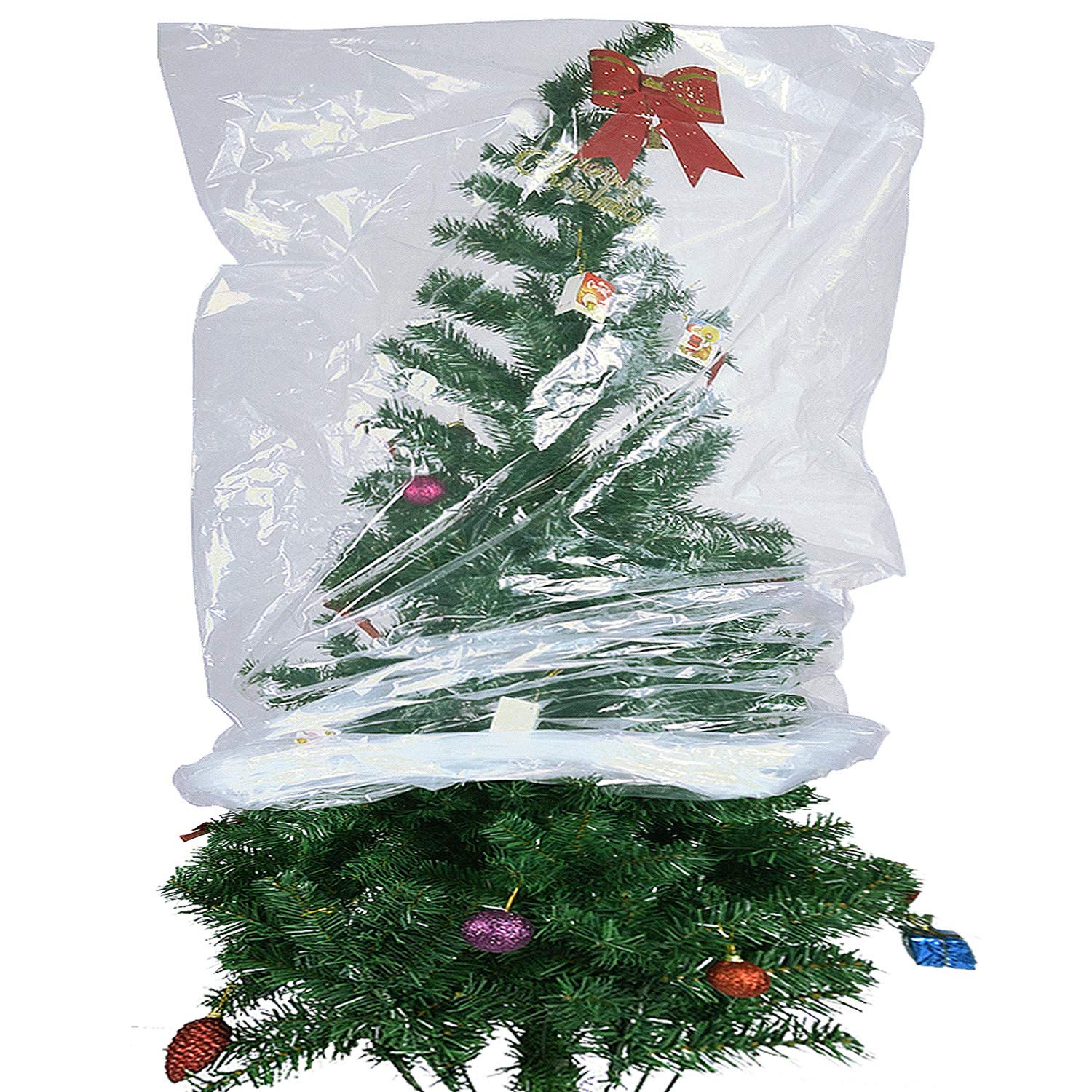 Amazon.com: TUPARKA Furniture Cover Plastic Storage Bag Heavy Duty ...