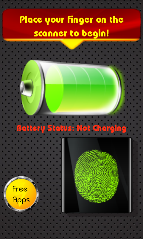 Finger Battery Charger Prank - App on Amazon Appstore