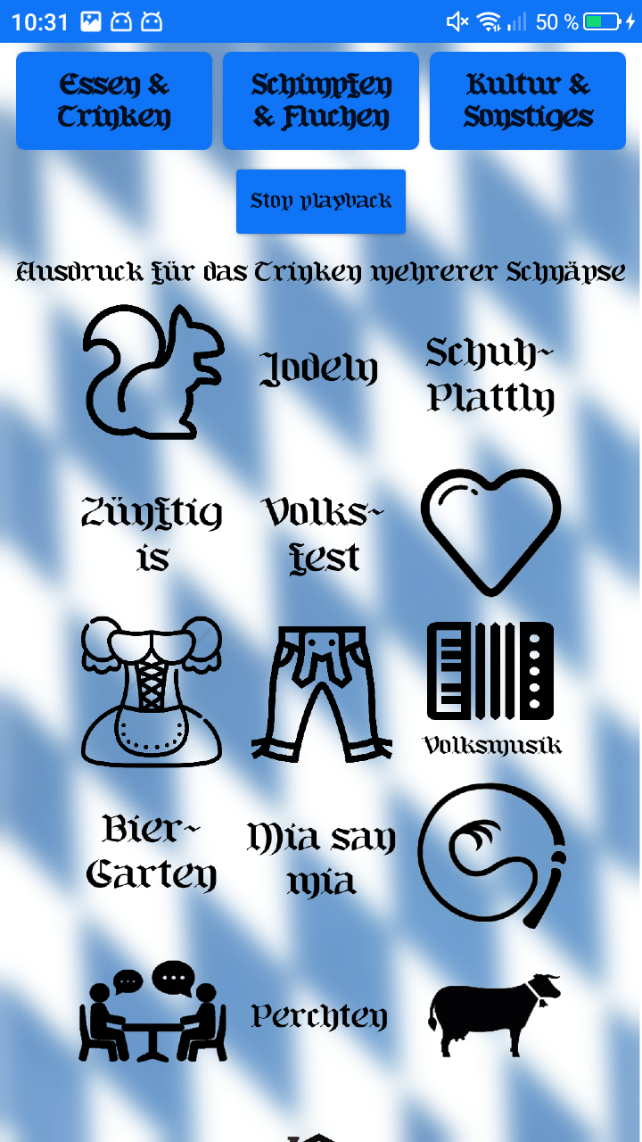 Experience Bavarian dialect - App on Amazon Appstore