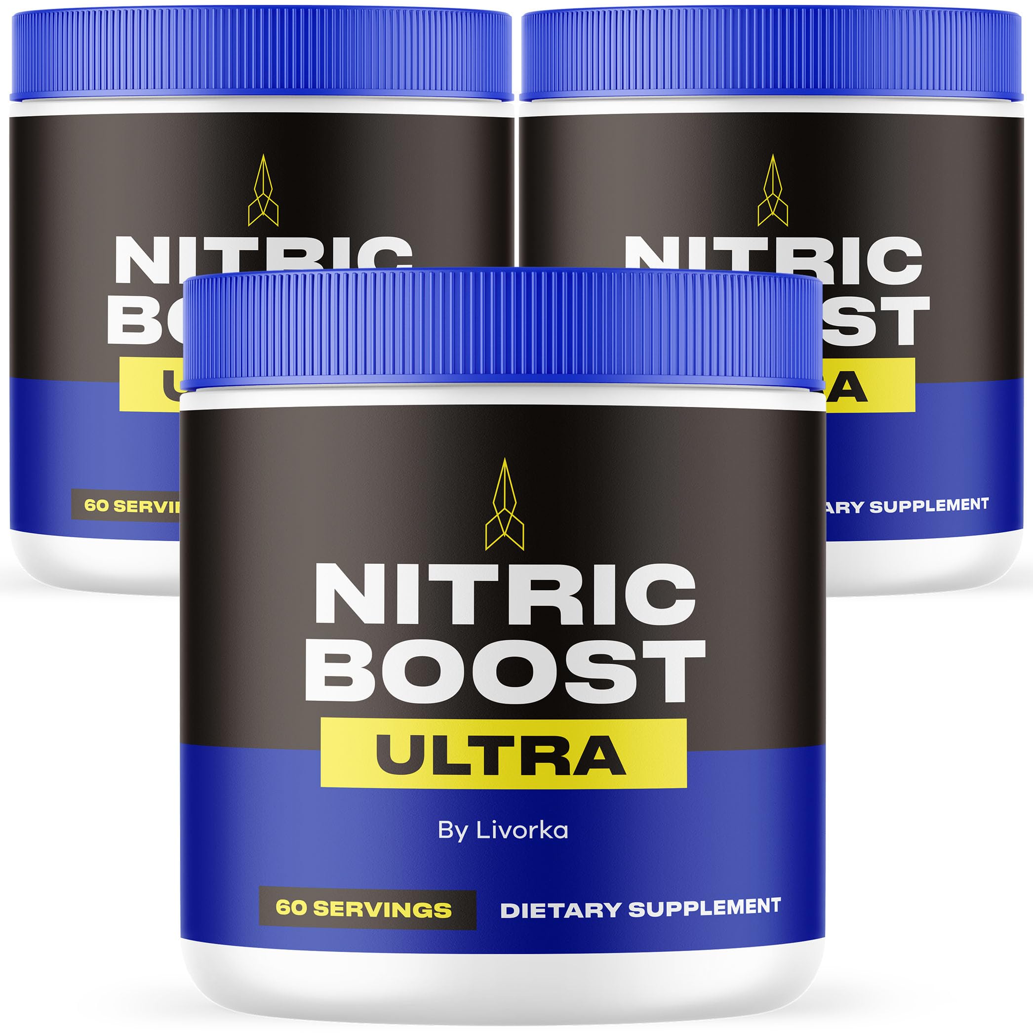 Amazon.com: LIVORKA (3 Pack) Nitric Boost - Nitric Boost Ultra Powder ...
