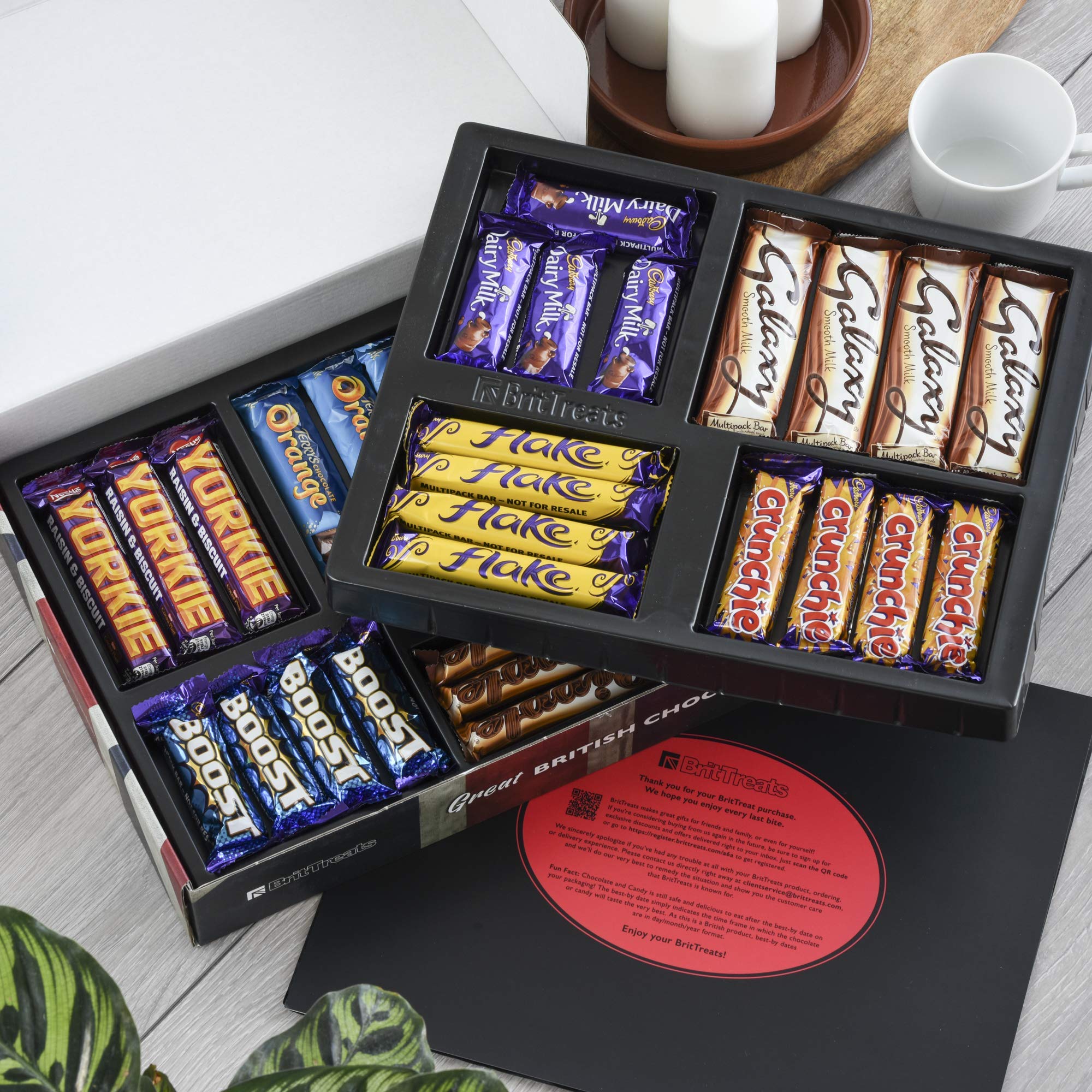 BritTreats British Candy – UK Chocolate Selection Boxes – 33 Multi-Pack ...