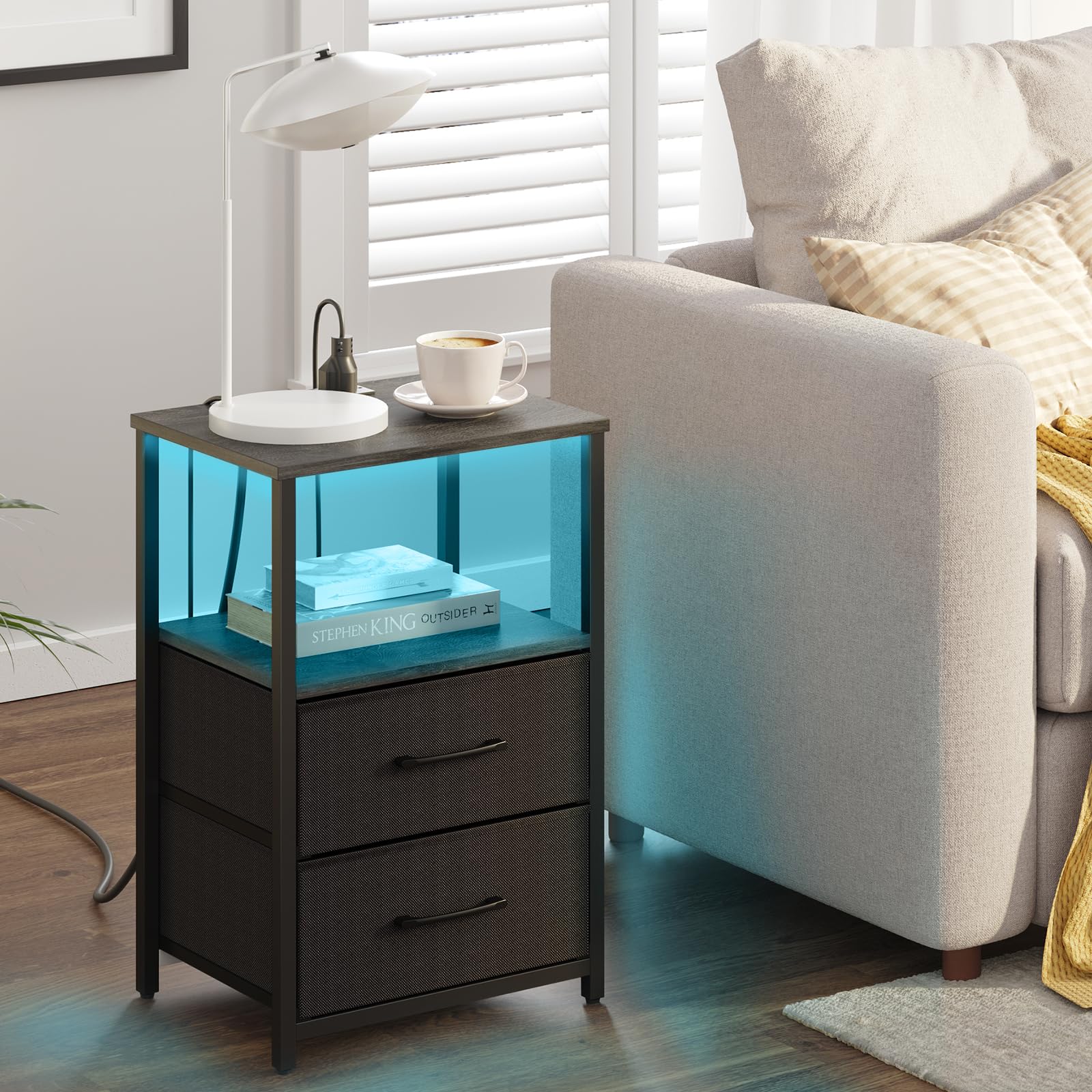 Snapklik.com : TUTOTAK LED End Table