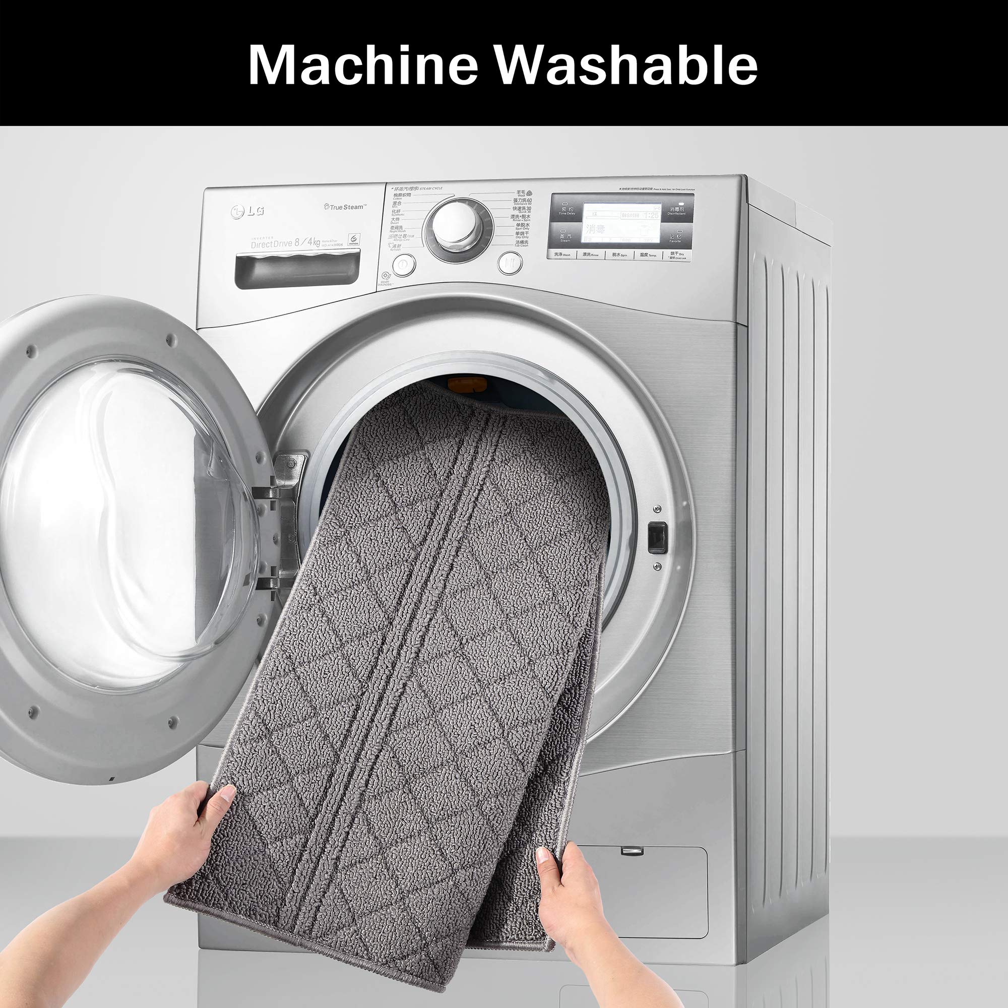 REFETONE Indoor Doormat, Front Back Door Mat, 24x36, Non-Slip Absorbent ...