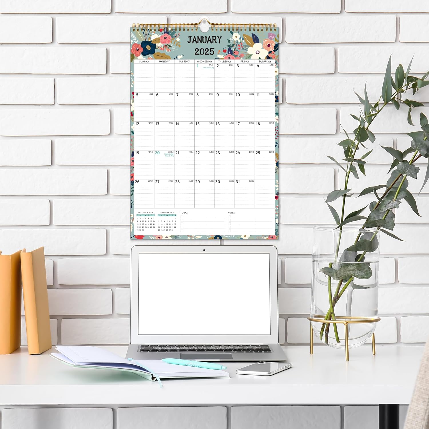 Wall Calendar 2025-2026 – Jan.2025 - Jun.2026, Chile | Ubuy