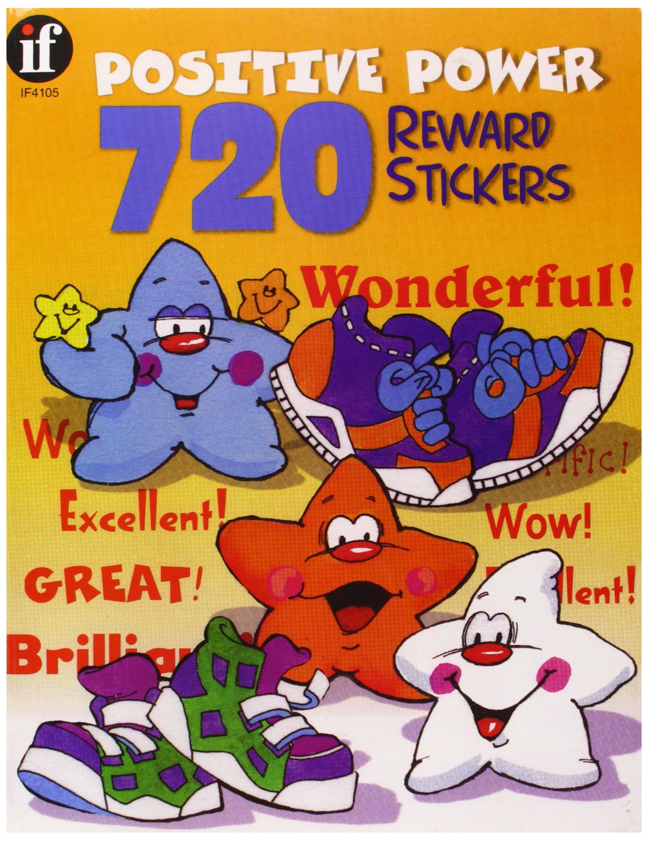 Amazon.com: Instructional Fair Sticker Book - Positive Power - 1 x 1 1/ ...