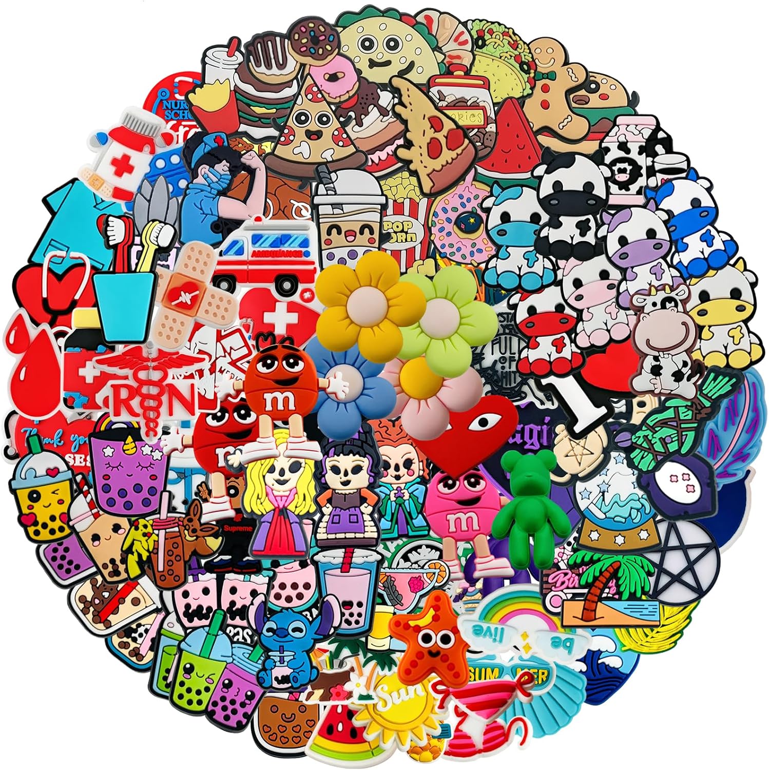Amazon.com: Liucomue 30Pcs Charms for Party Gifts : Clothing, Shoes ...