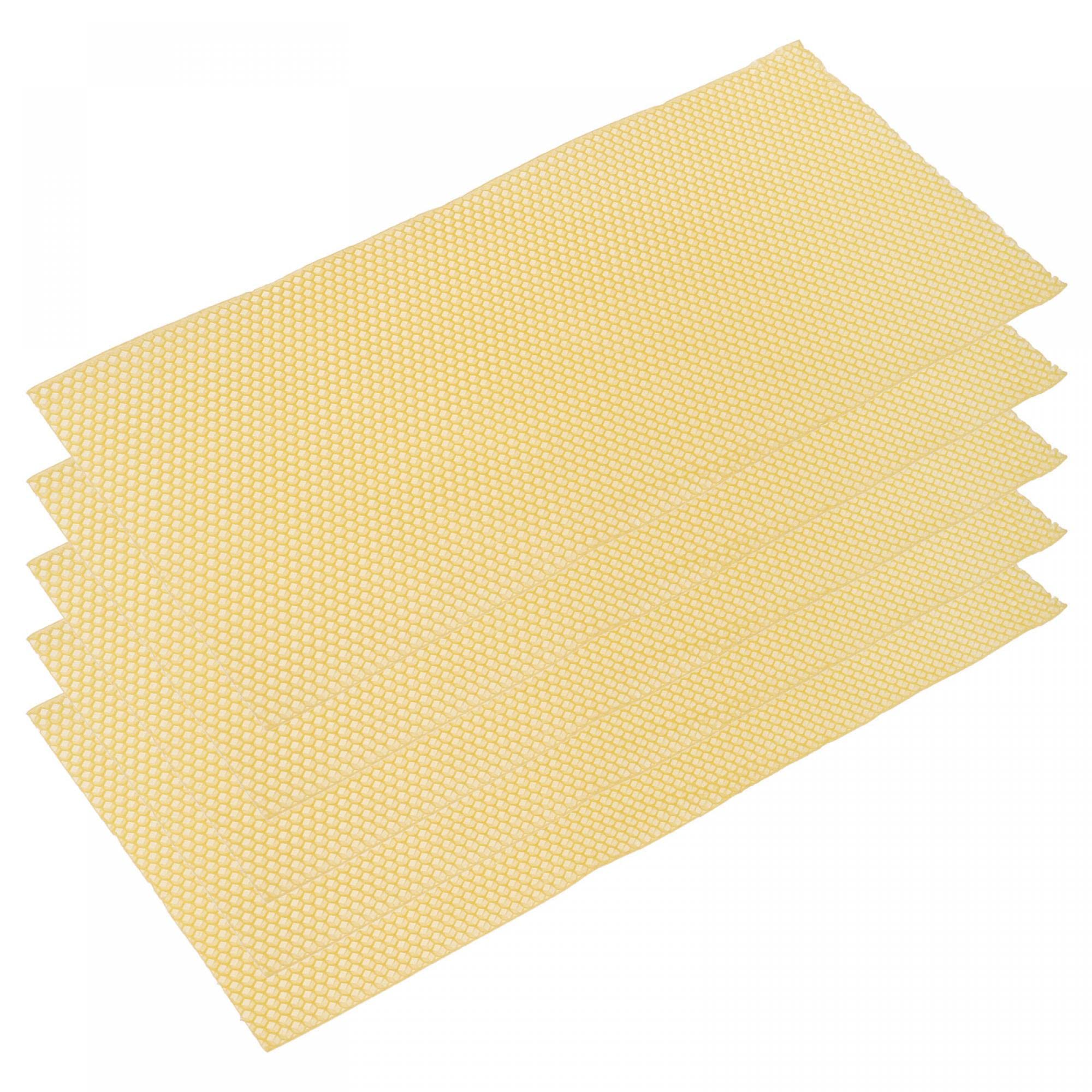 Amazon.com : uxcell Beeswax Foundation Sheets Beekeeping Supplies Waxed ...