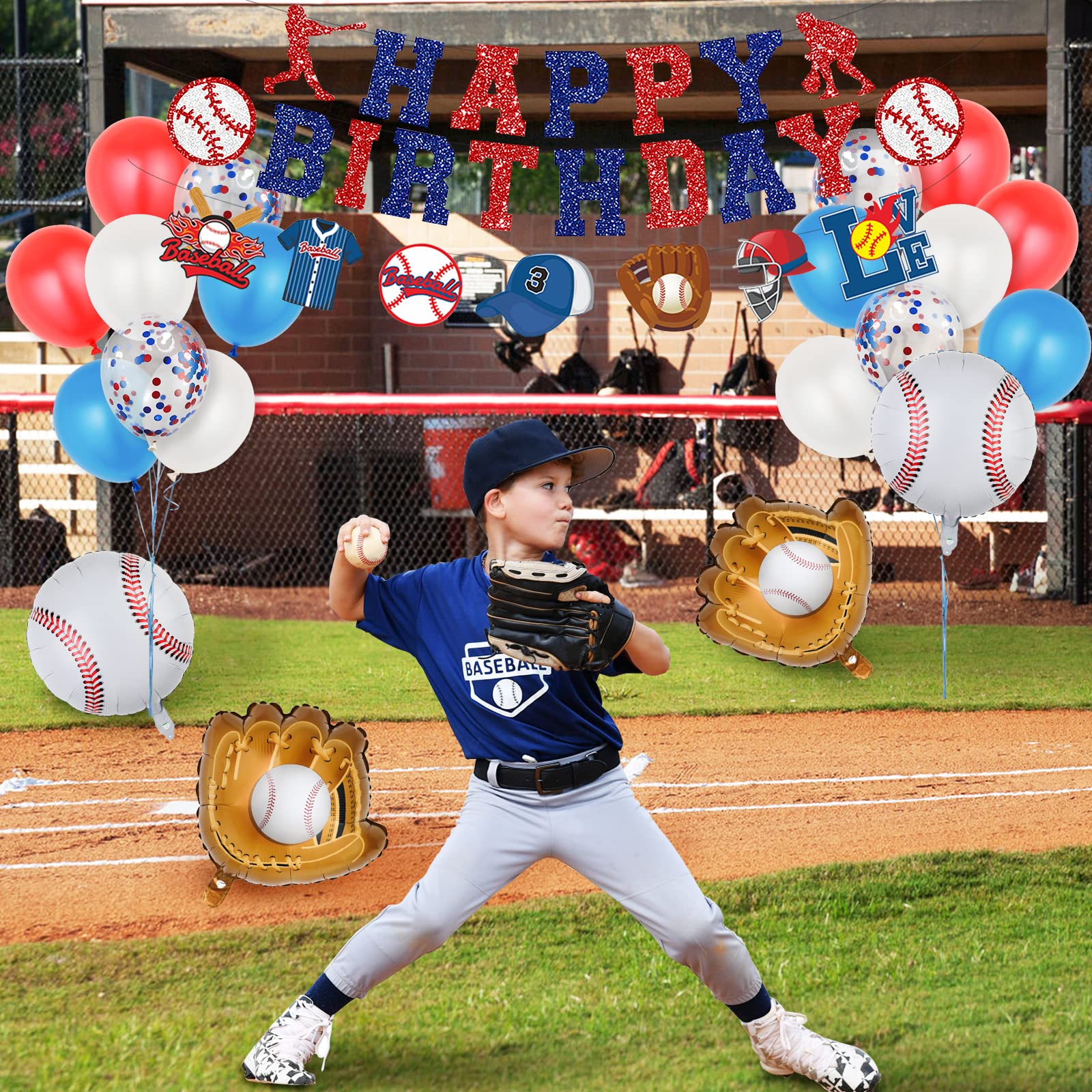 Snapklik.com : Baseball Party Decorations, Baseball Birthday Party ...