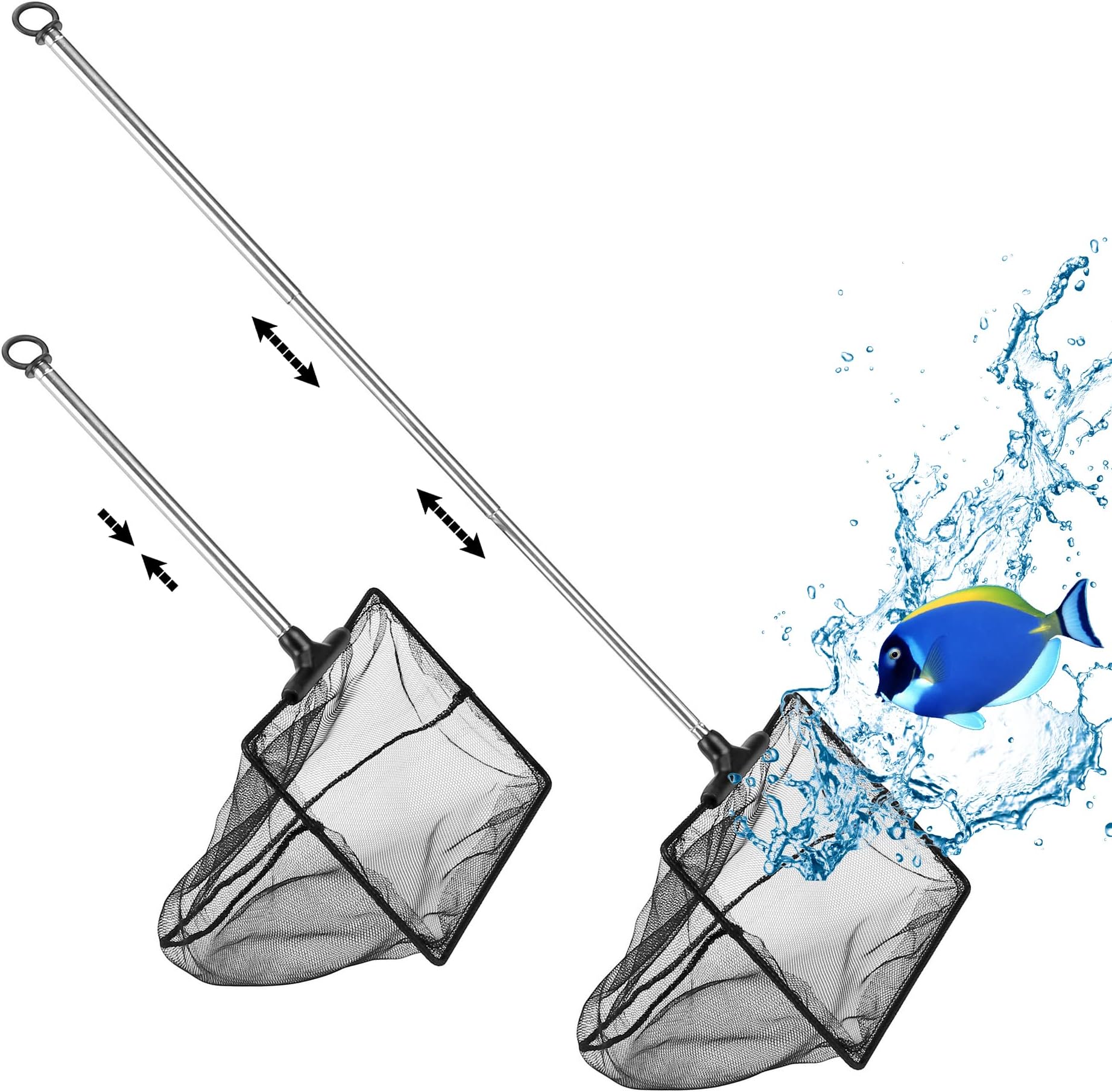 4" Aquarium Fish Tank Net Tropical Marine Goldfish NEW : Amazon.co.uk ...