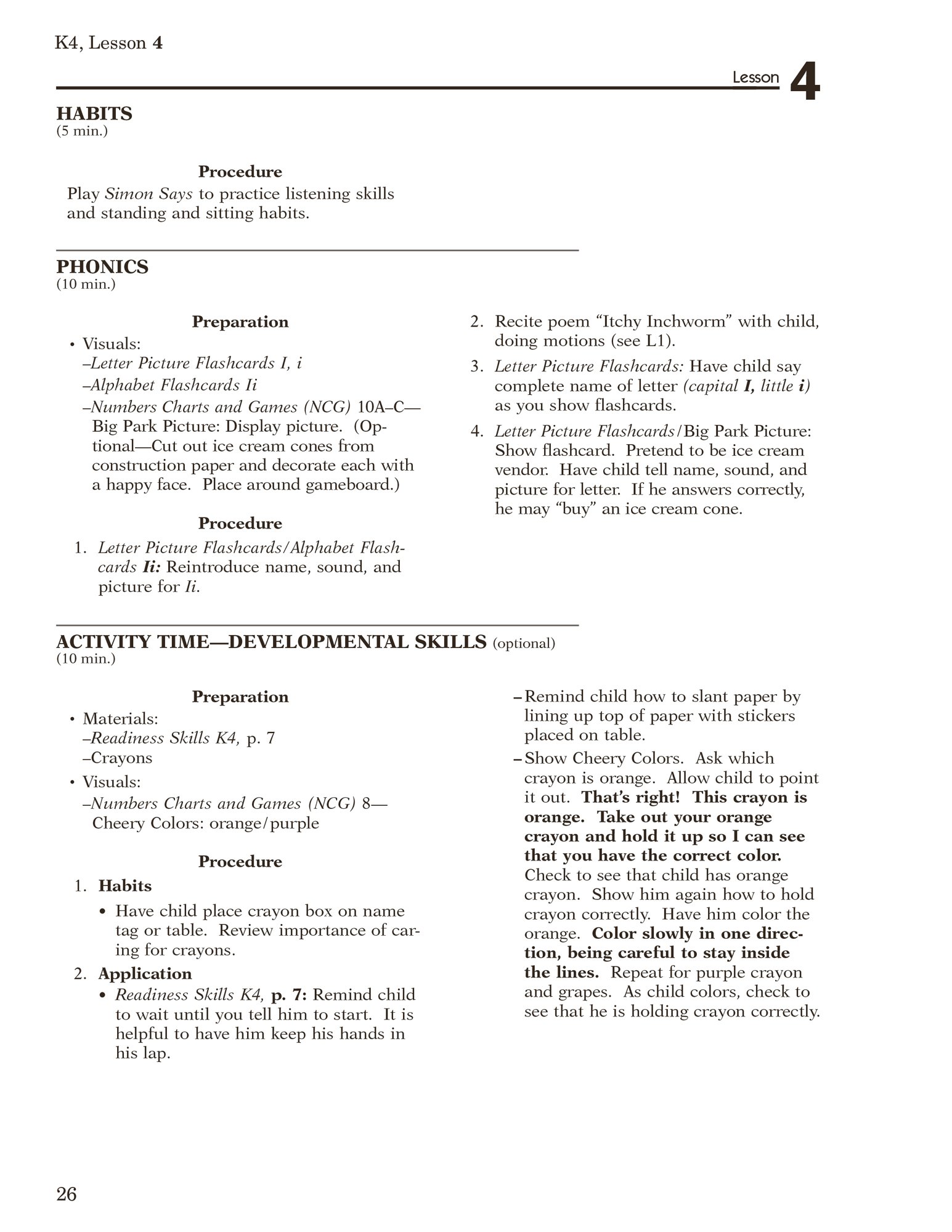 Homeschool K4 Phonics, Reading, Writing, and Numbers Curriculum Lesson ...