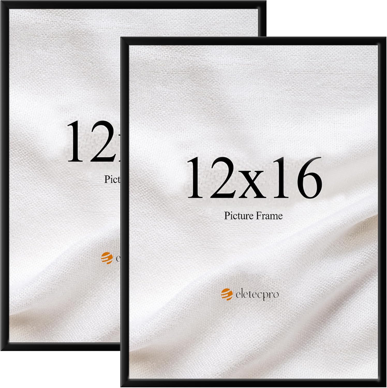 Amazon.com - eletecpro 12x16 Poster Frame Set of 2 Black Picture frame ...
