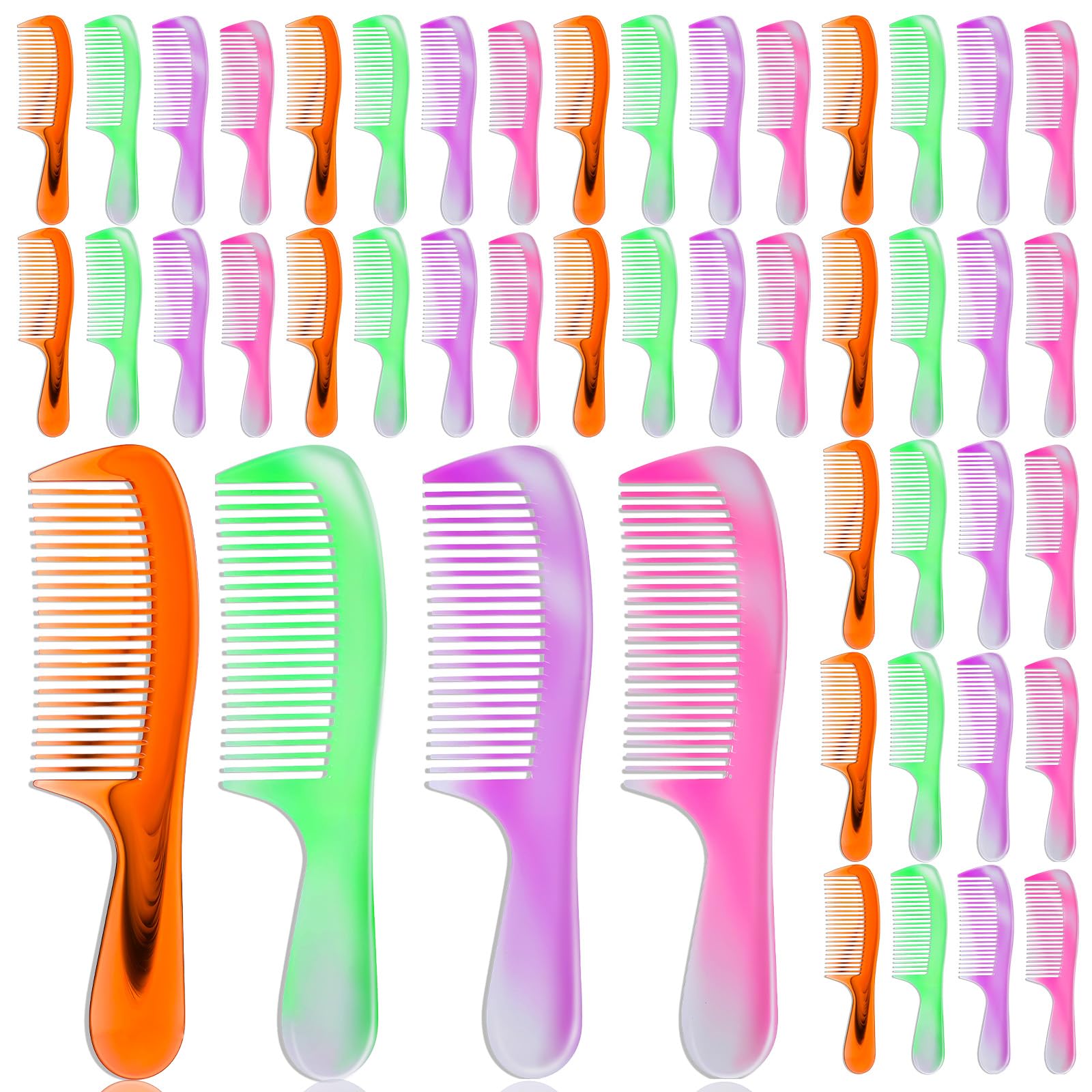 Amazon.com : 100 Pcs Disposable Hair Combs Bulk Individually Wrapped ...