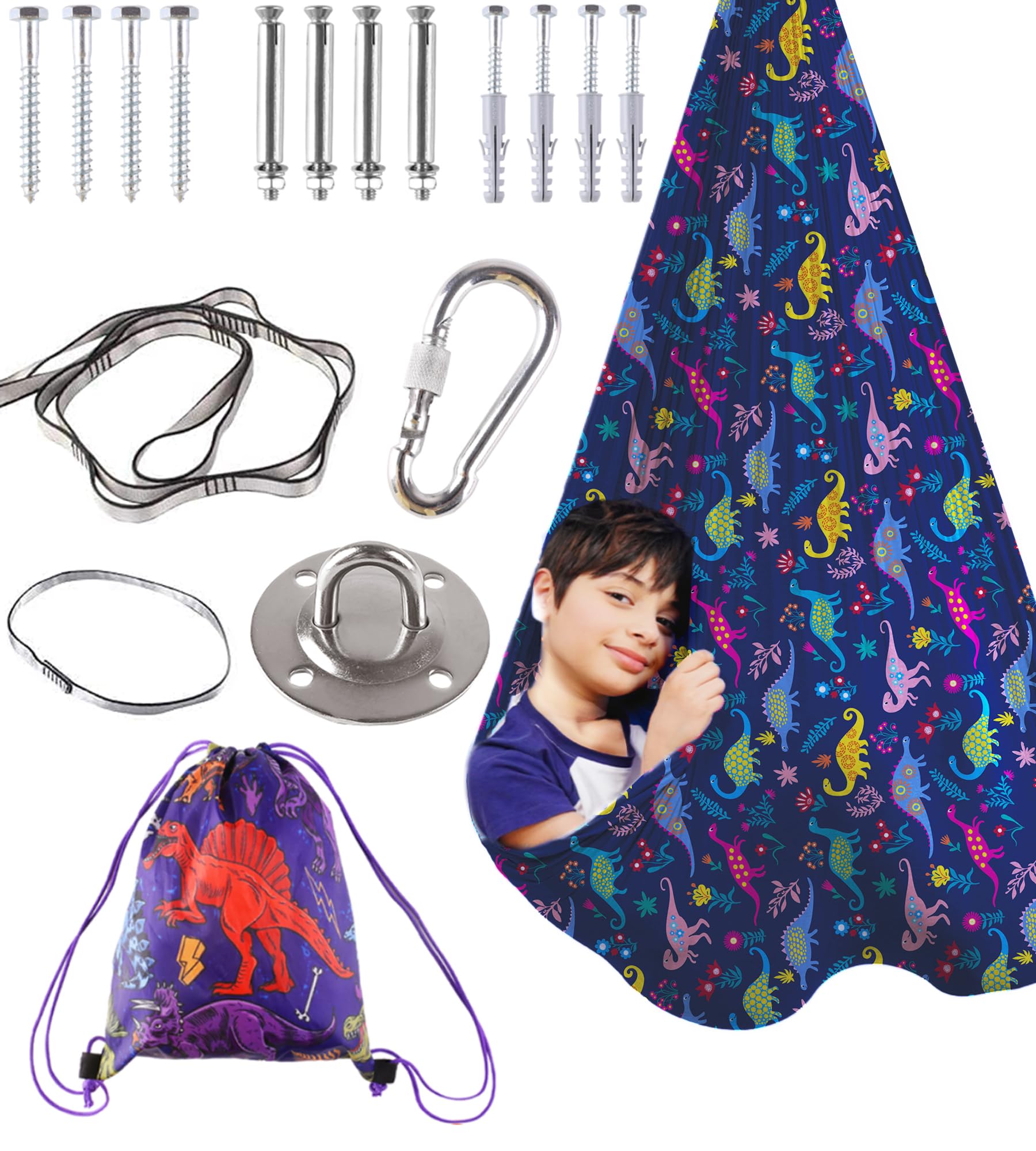 Snapklik.com : Indoor Therapy Sensory Swing For Kids, Special Needs Joy ...