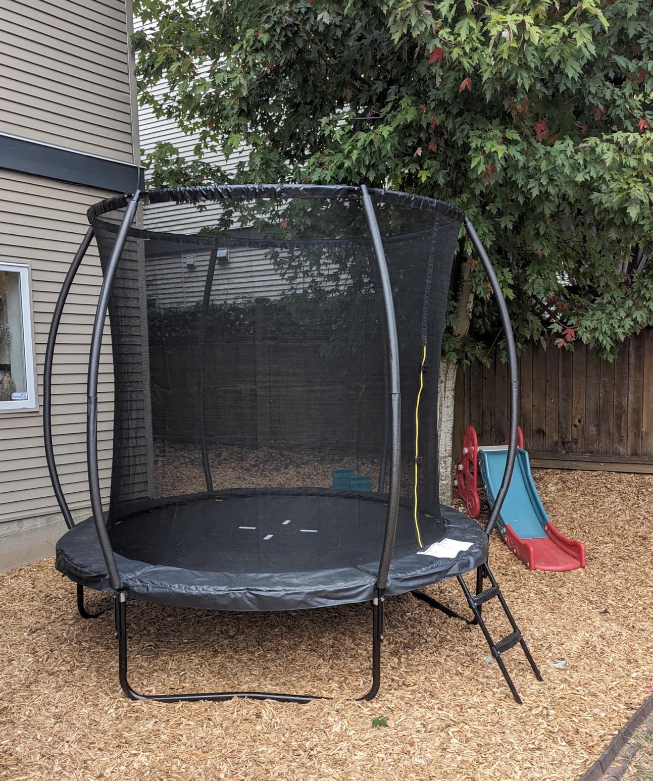 Giantex 8FT 10FT 12FT Trampoline for Kids, ASTM Approved Outdoor Large ...