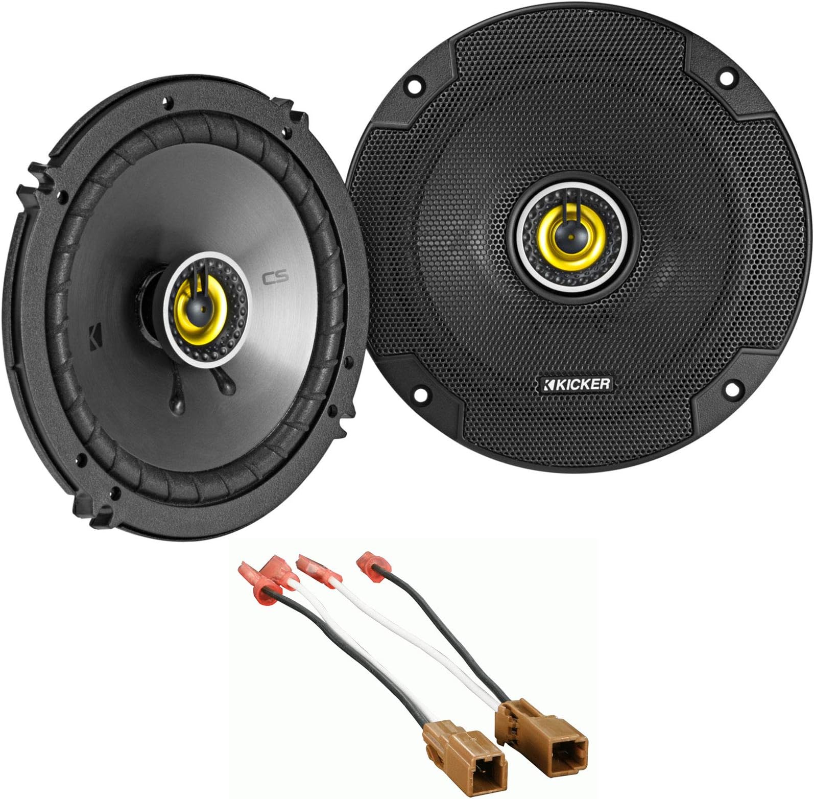 Amazon.com: Kicker CST20 .75 INCH (20mm) TWEETER/CROSSOVER SYSTEM, 4 ...