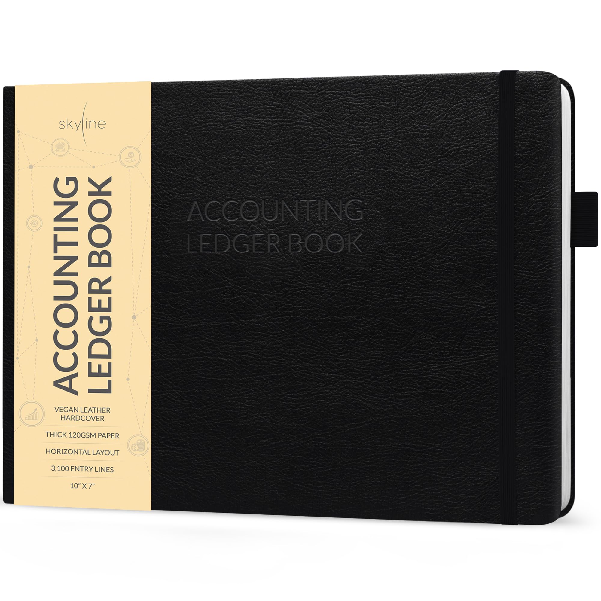 Snapklik.com : Skyline Accounting Ledger Book Columnar Log Journal For ...