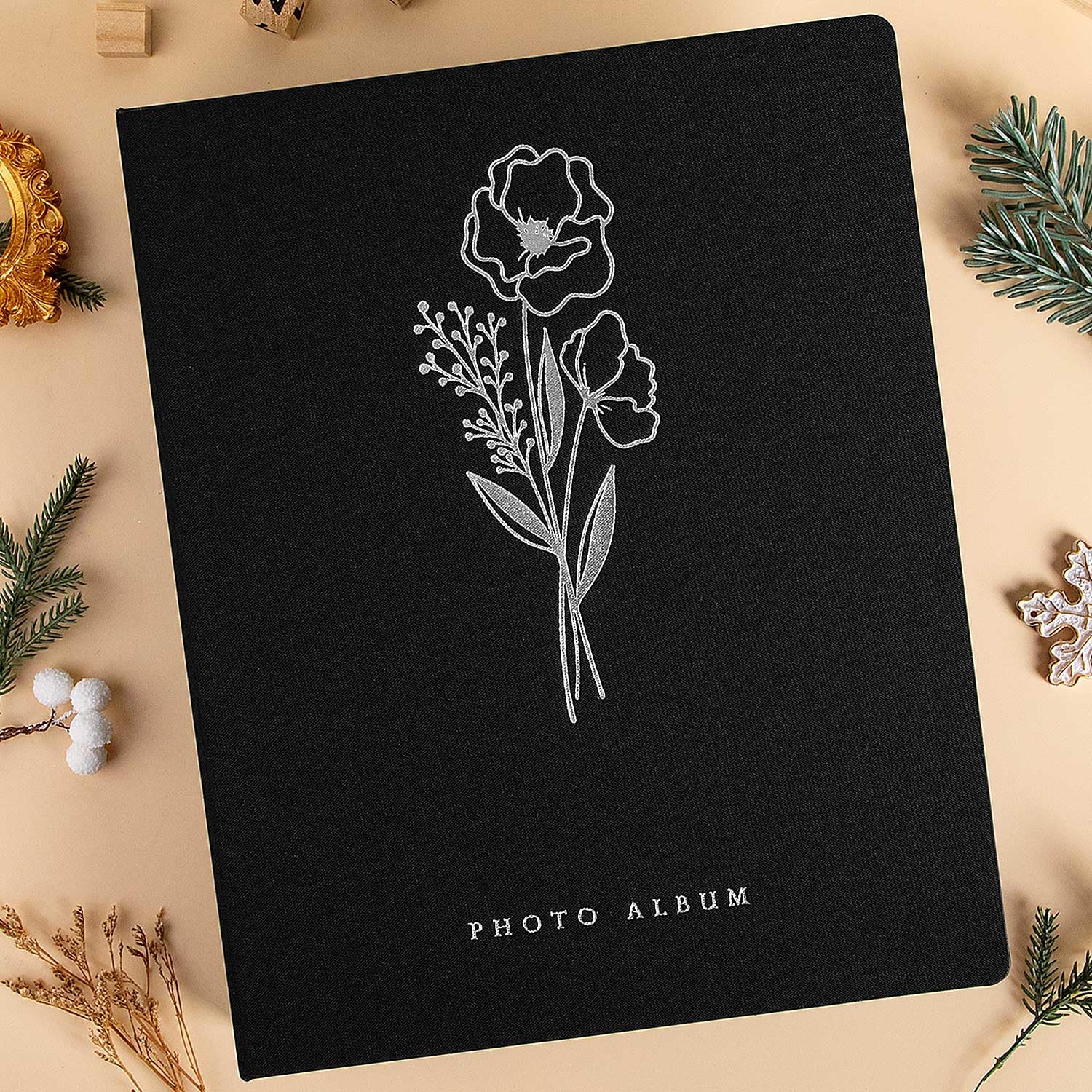 Snapklik.com : Lanpn Photo Album Scrapbook 11x14, Linen Hard Cover ...